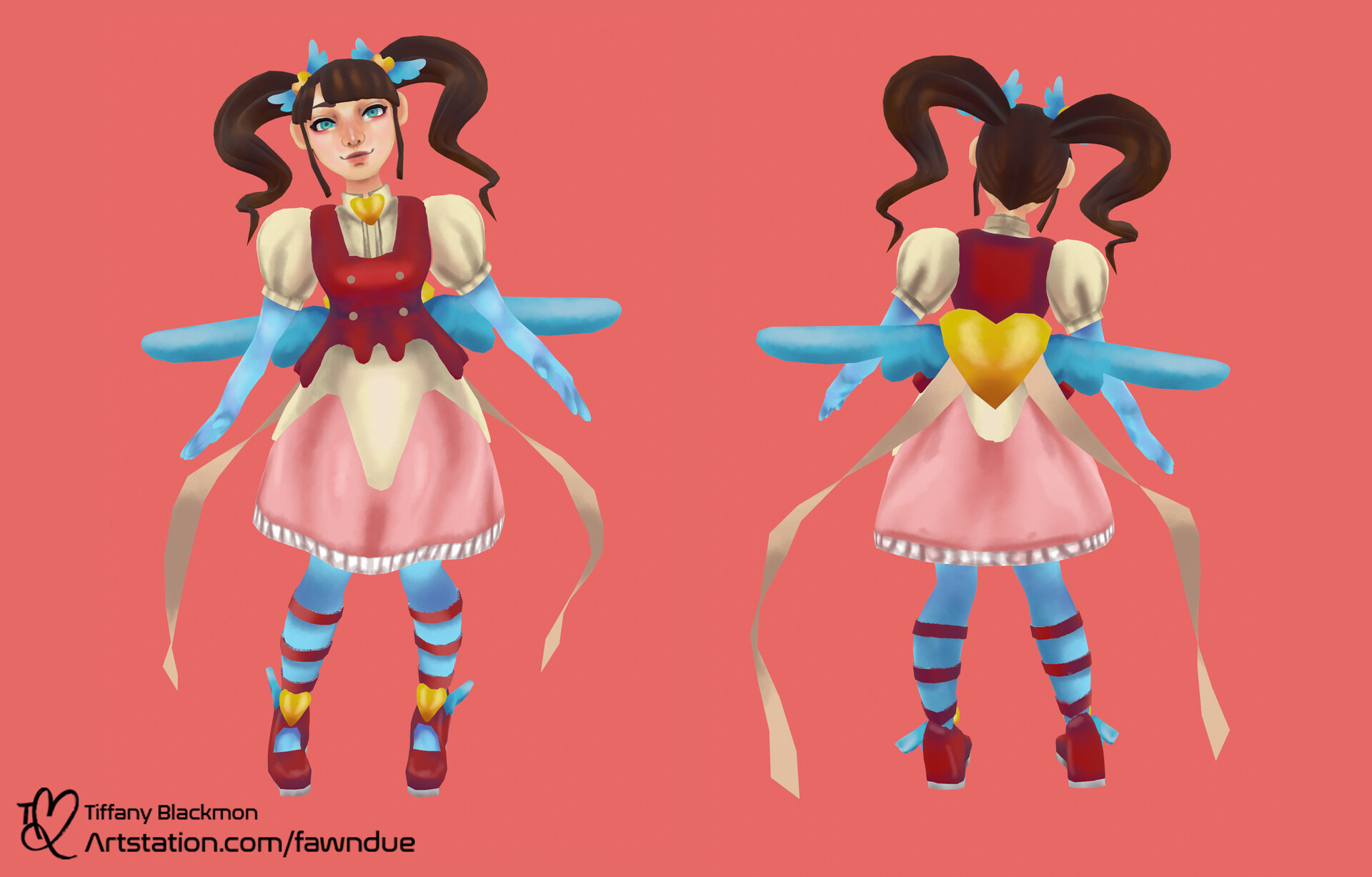ArtStation - Magical girl cupid