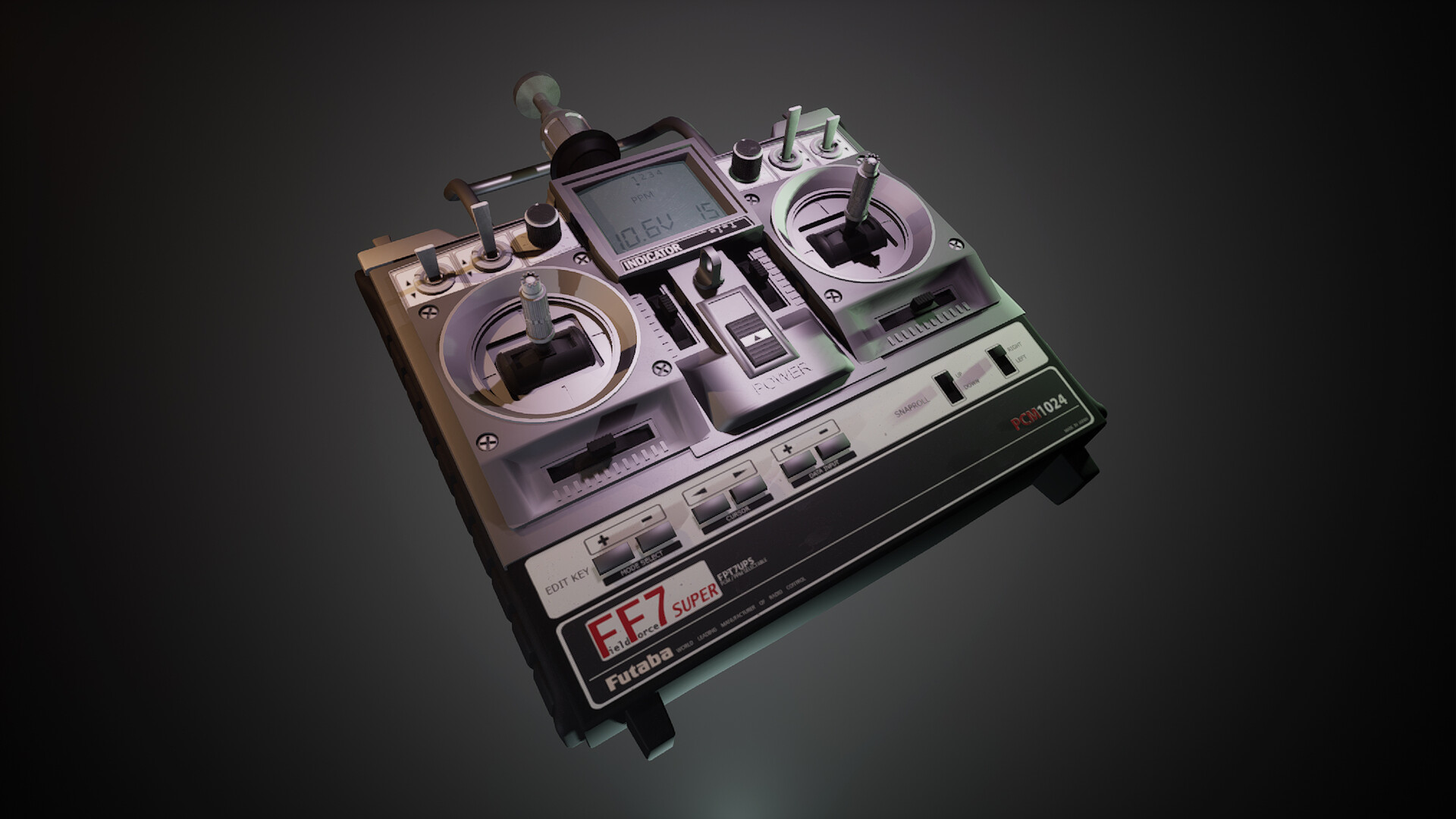 ArtStation - Futaba FF7 Super Digital Radio Control System