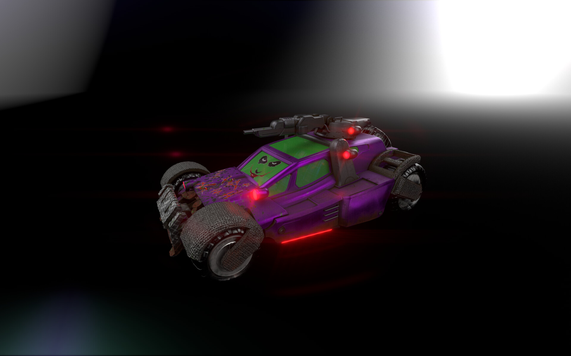 ArtStation - joker car