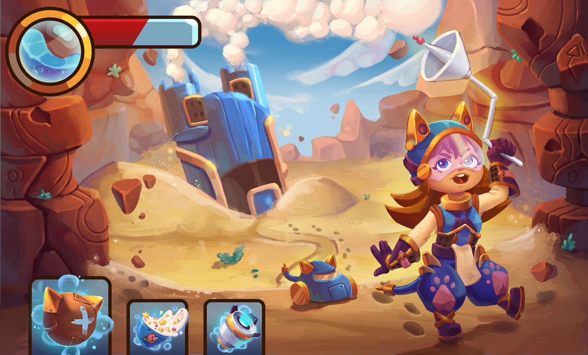 ArtStation - Nyan adventure