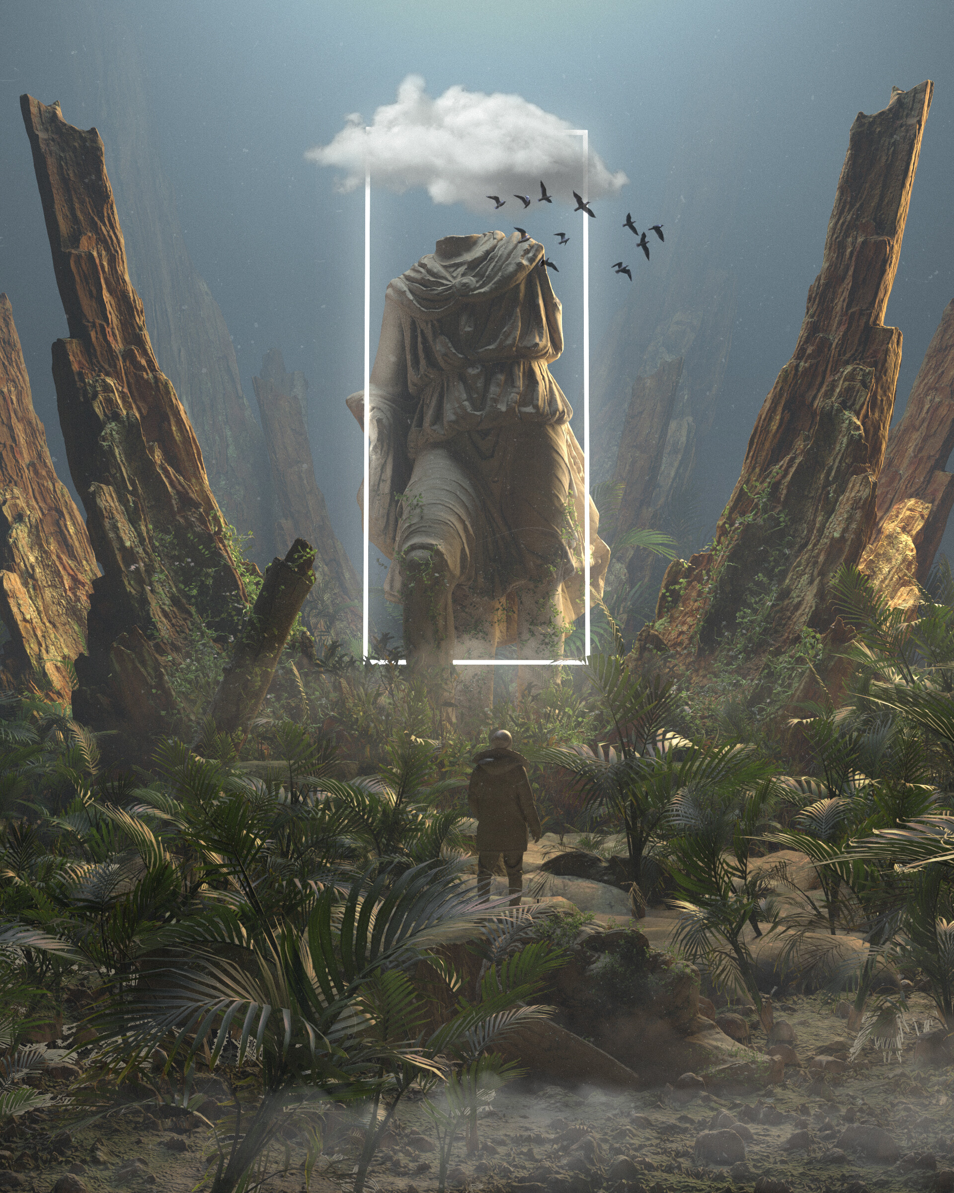 ArtStation - Giant Statue