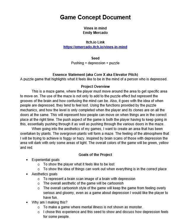 Emily Mercado - Vines in Mind