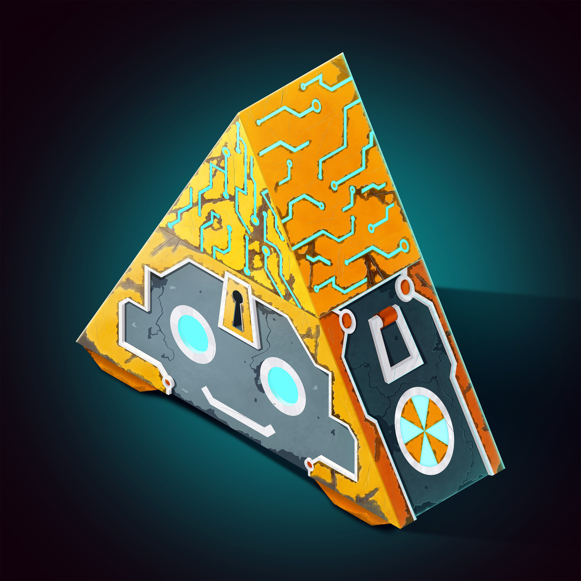 ArtStation - Robot Chest