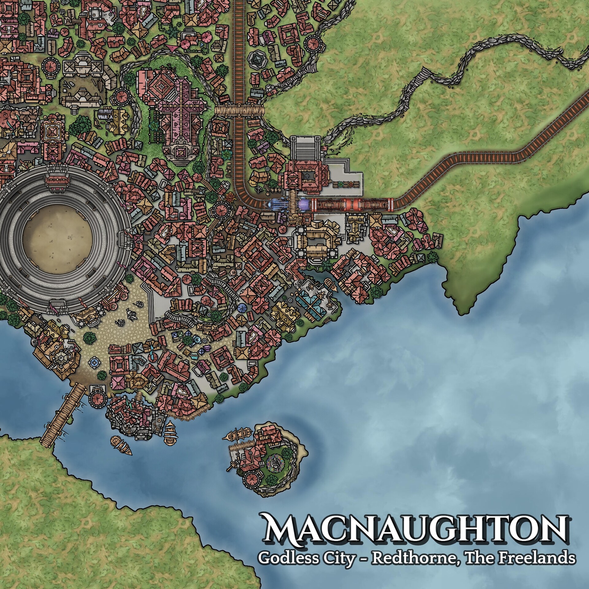 CJ Carter - Macnaughton, Godless City