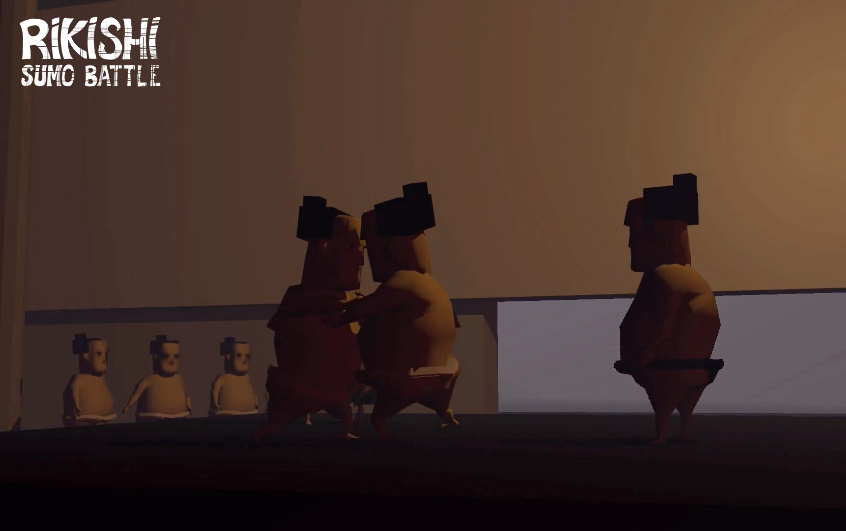 ArtStation - Rikishi sumo Battle - sumo match 3