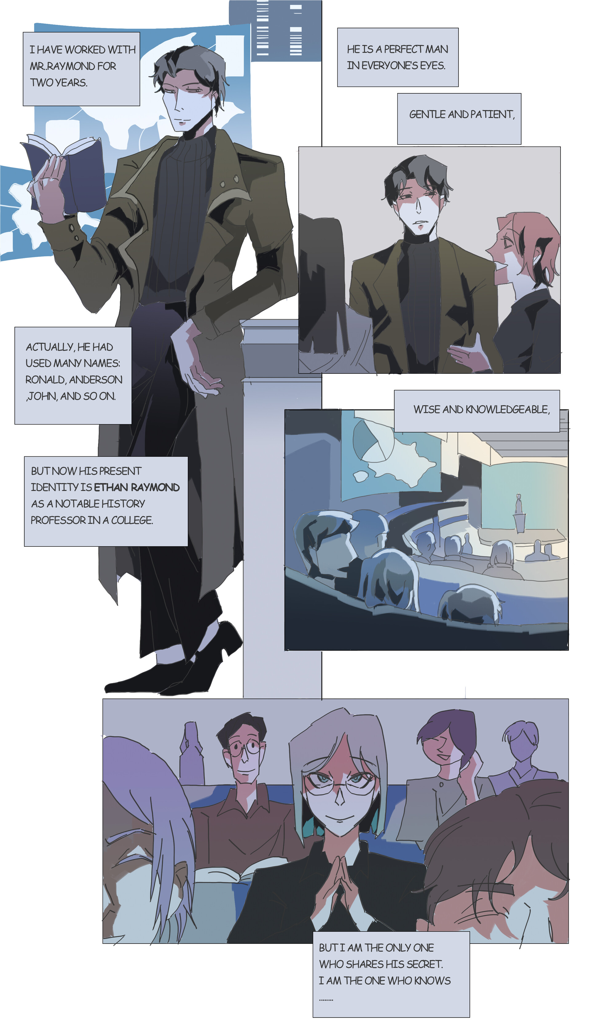 ArtStation - Death of Ethan Raymond comics