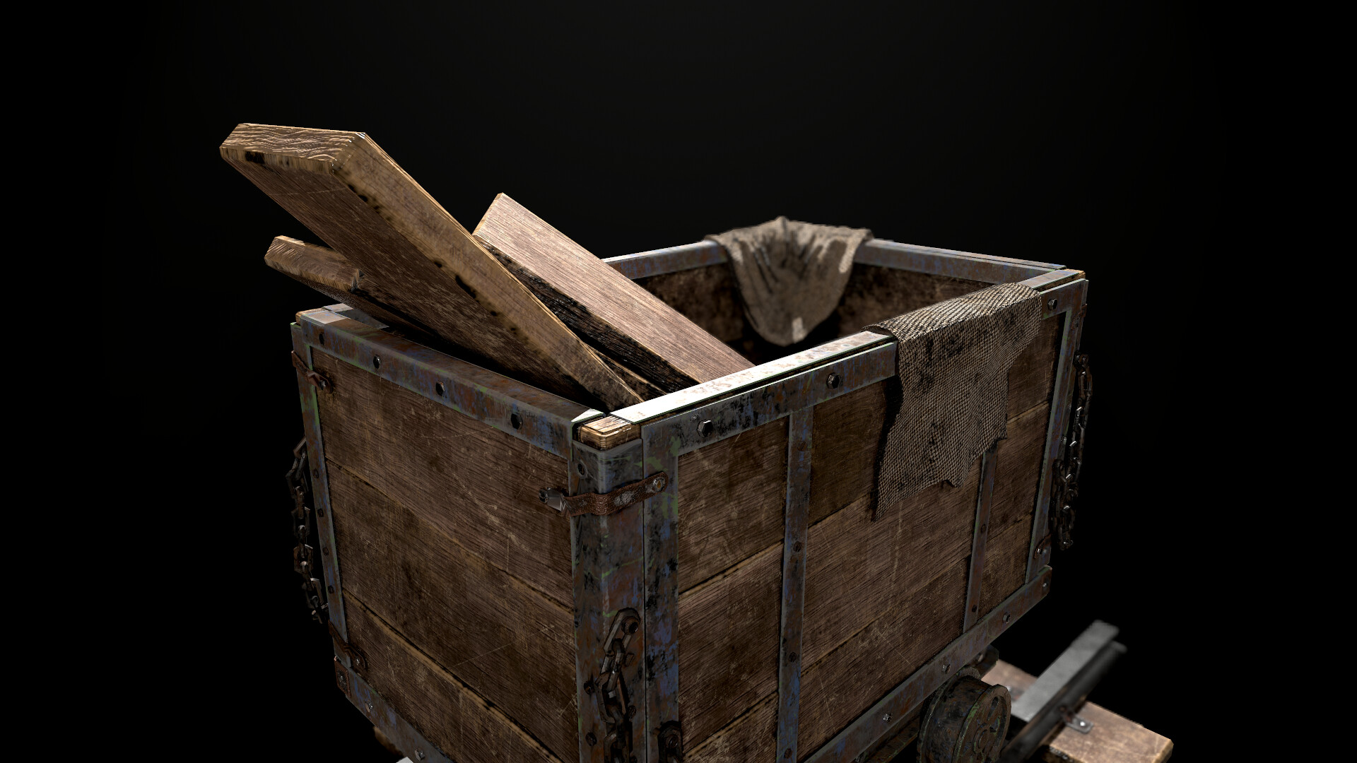 ArtStation - Mine Cart