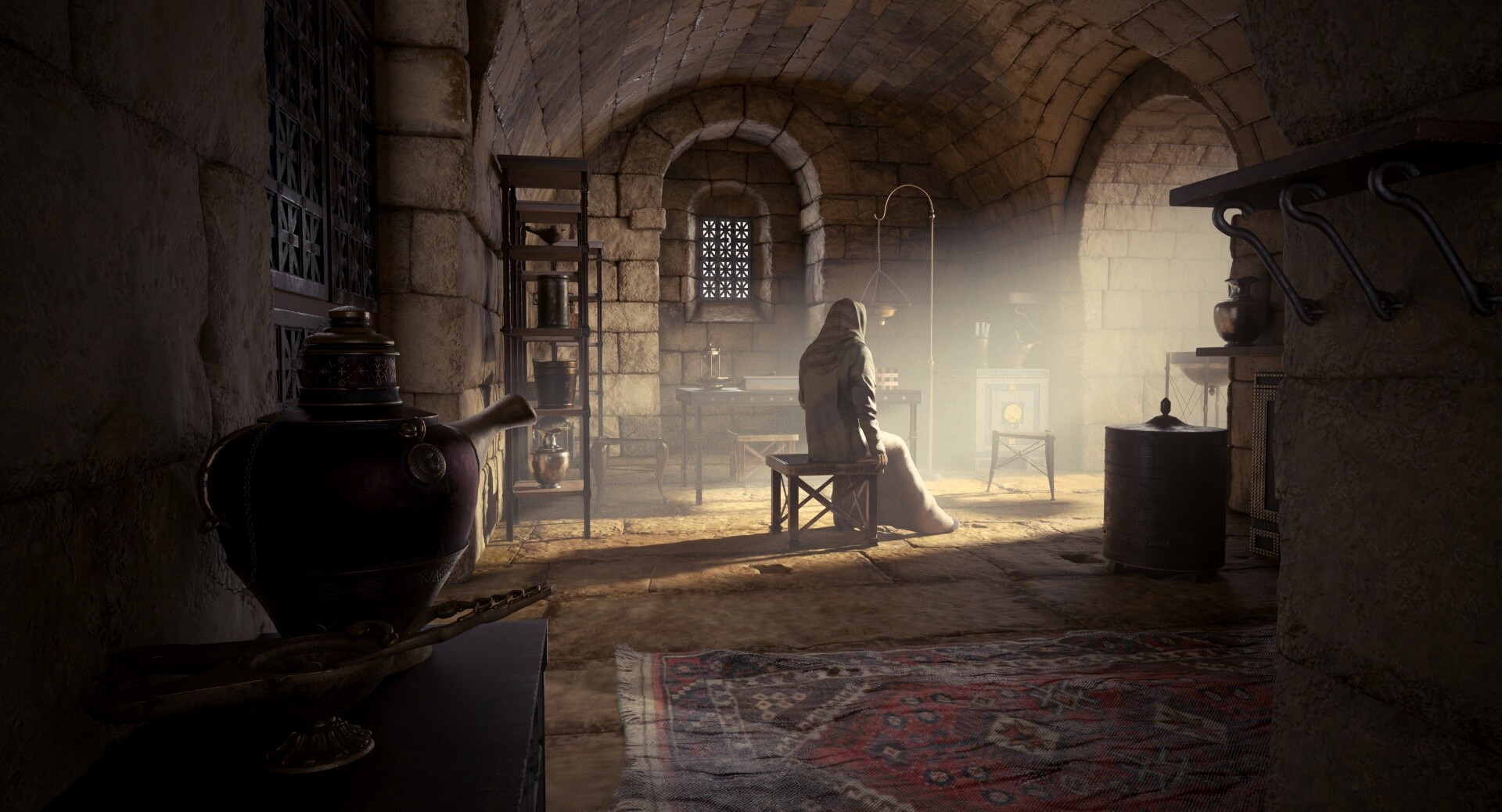 KB Lee - Medieval office 3d (orginal artwork by Armando Savoia)