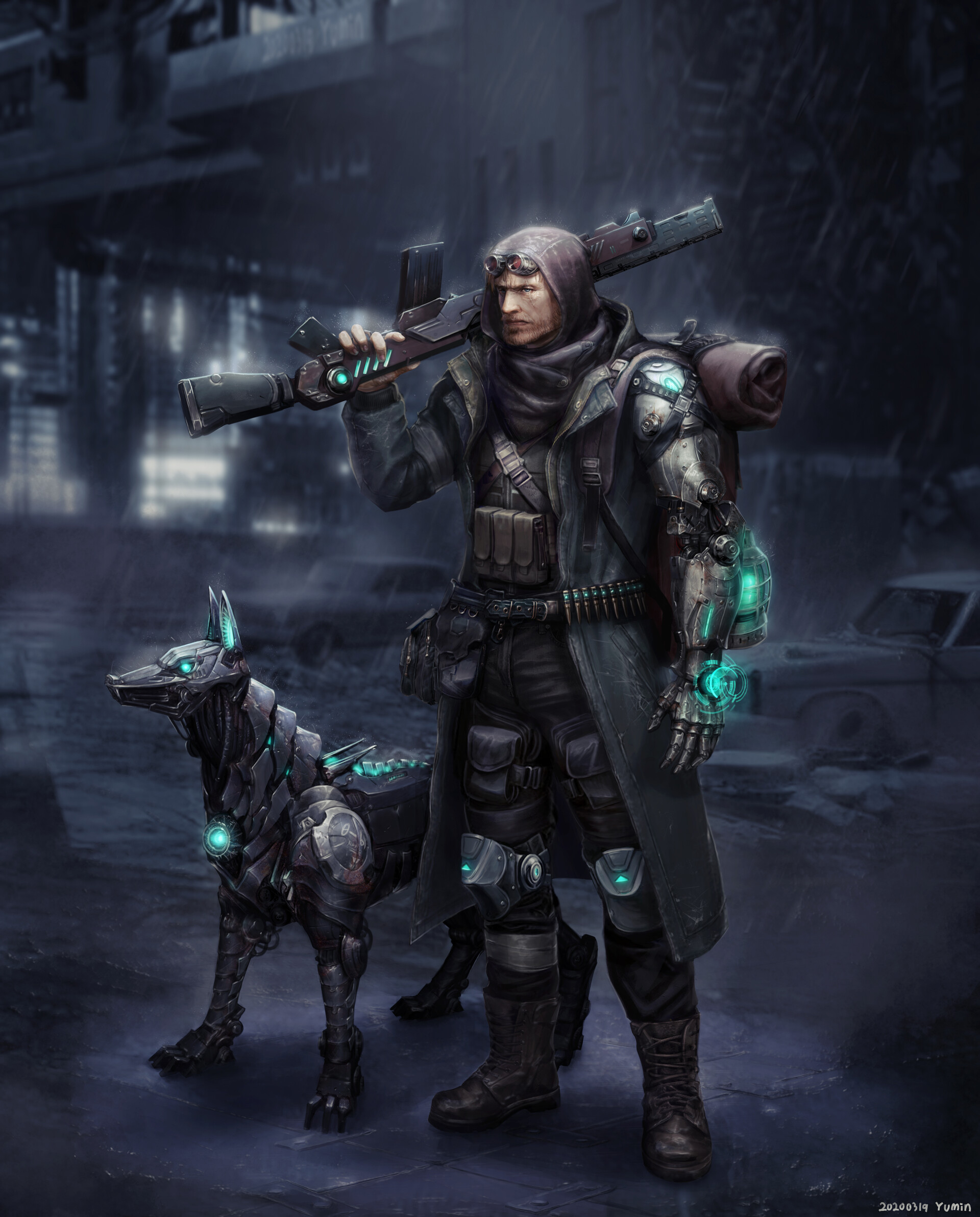 ArtStation - Cyberpunk : Scavenger