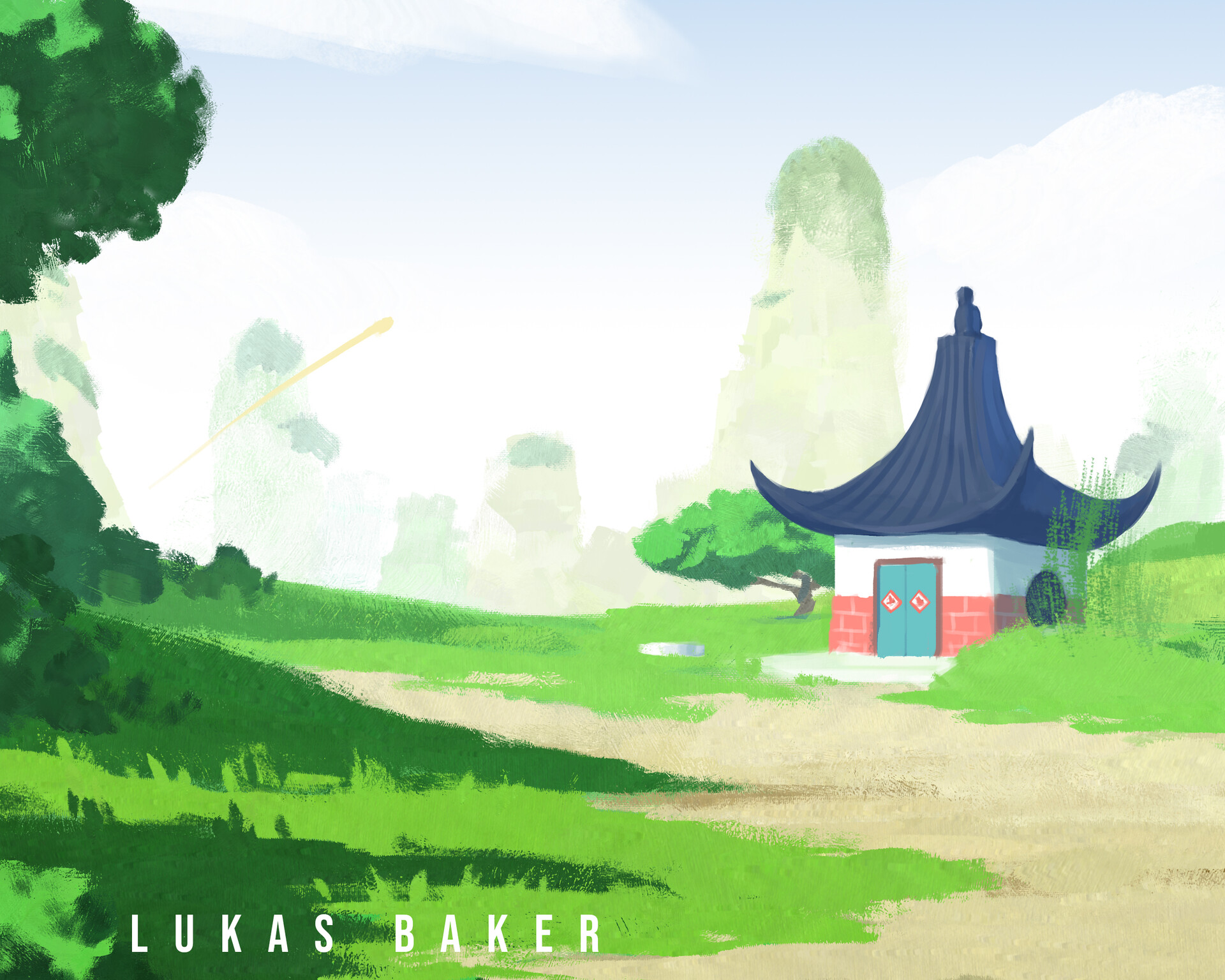 ArtStation - Gohan's House