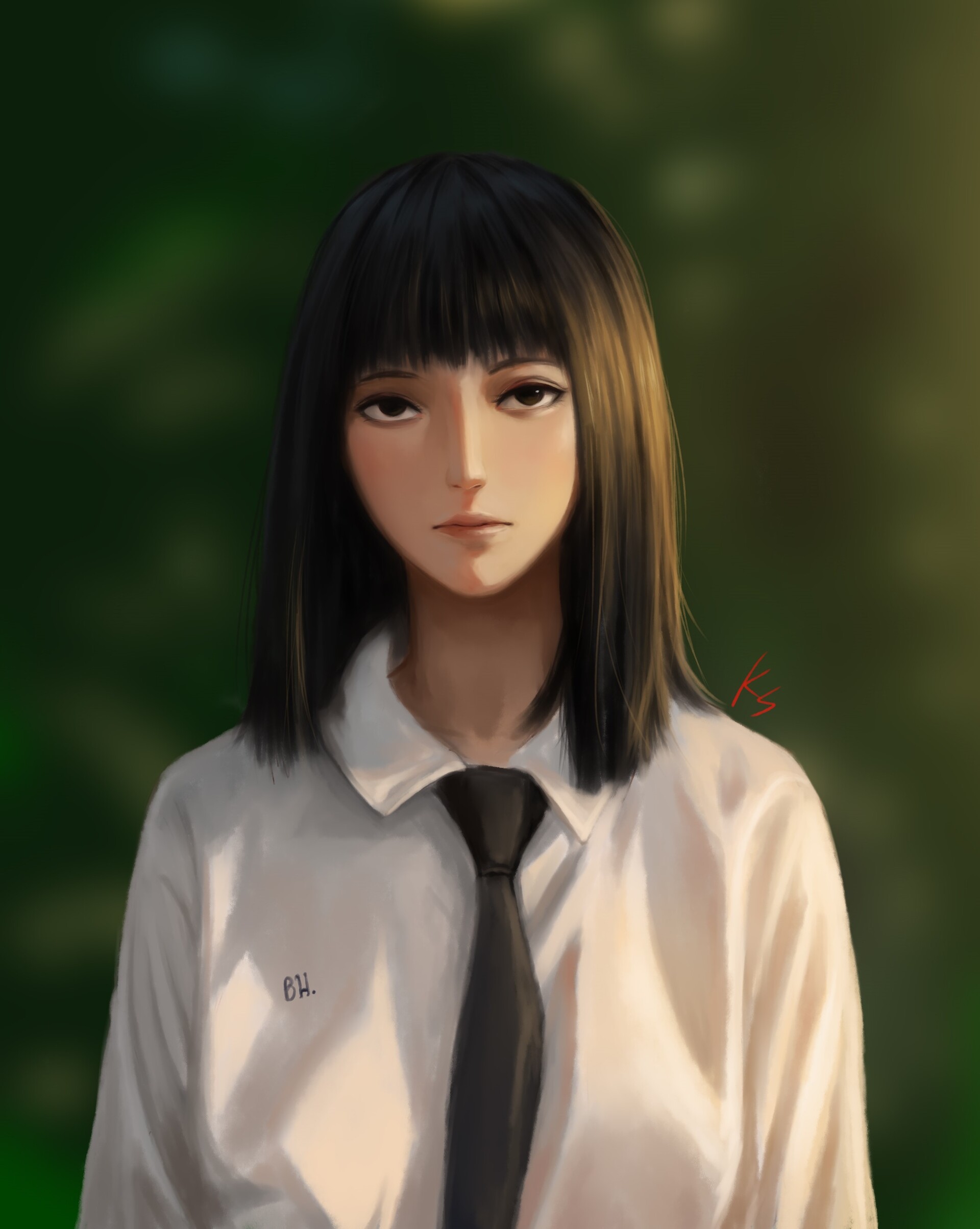 ArtStation - Nanno girl from nowhere