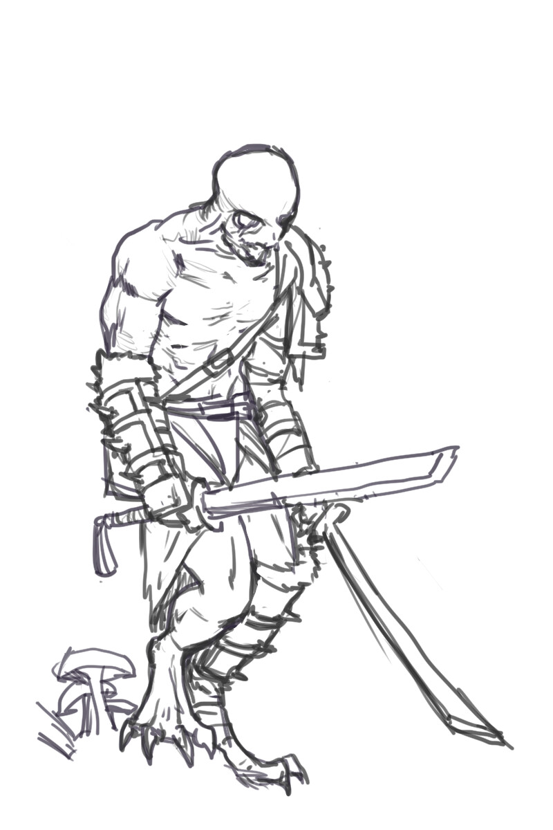 ArtStation - Dark Peaks Dusklings and Wolftaurs