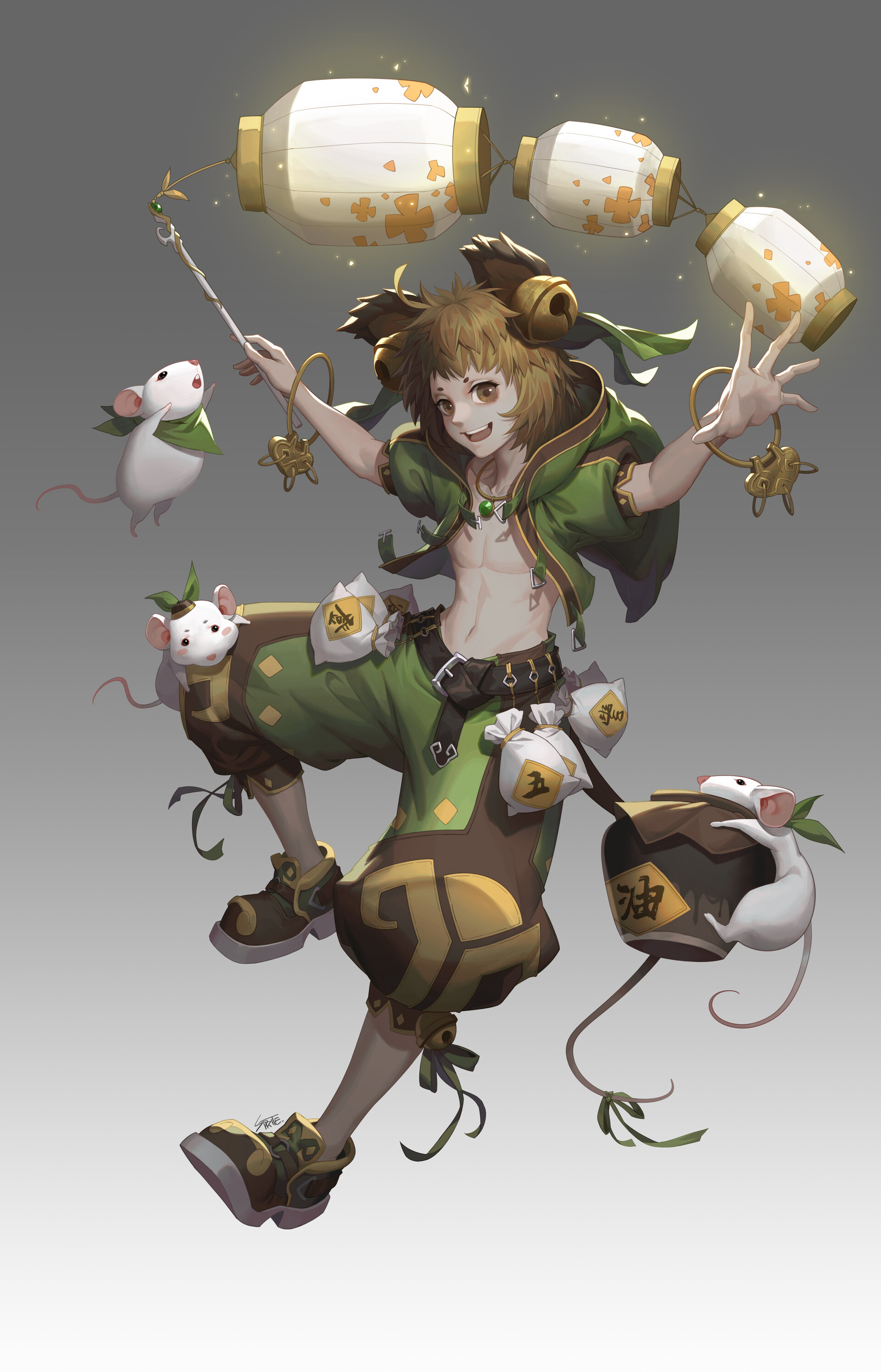 ArtStation - Chinese zodiac-Rat