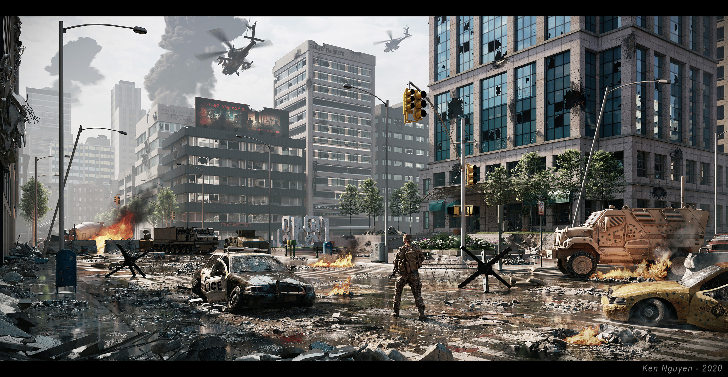 Ken Nguyen - War-Torn Environment Concepts