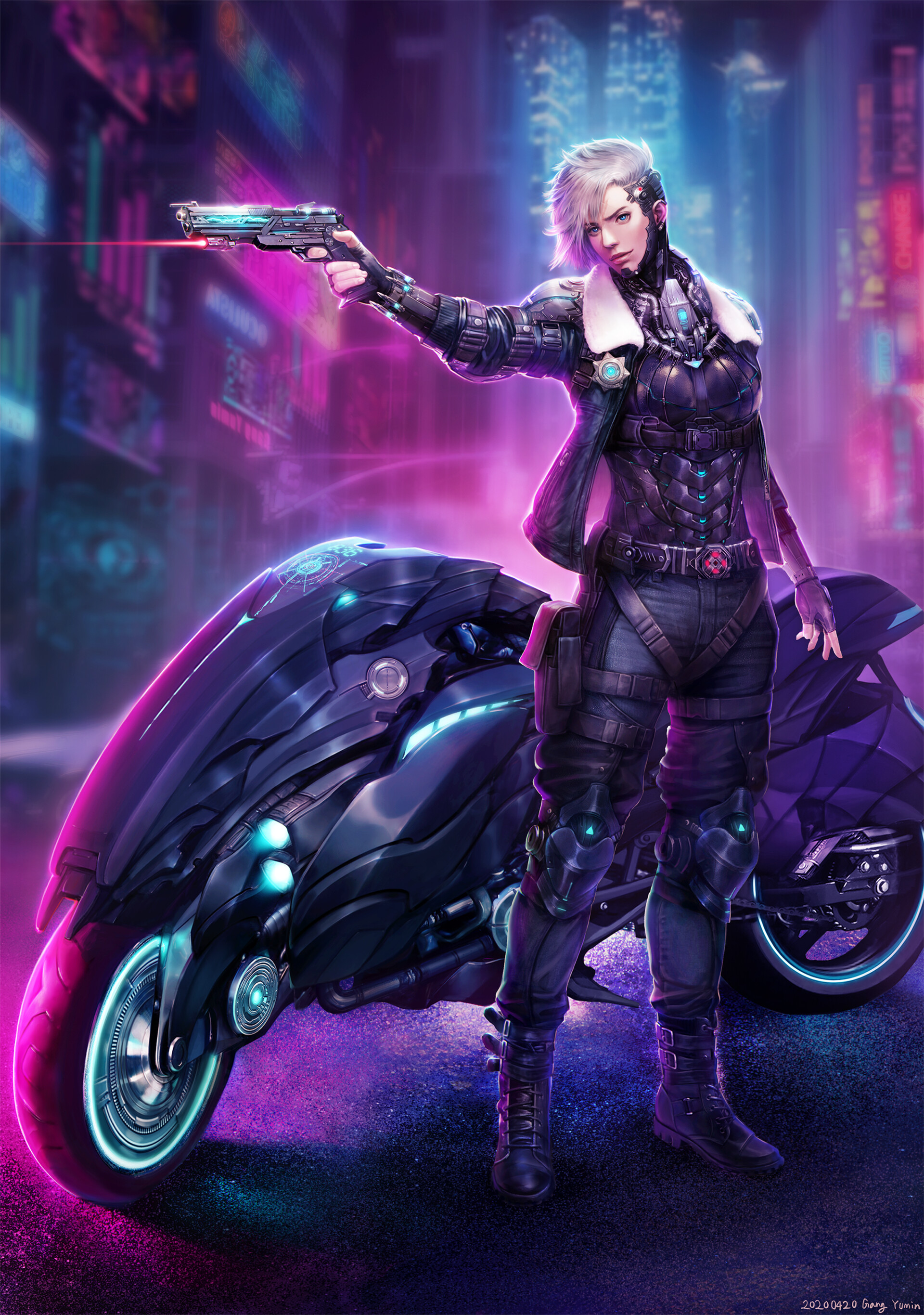 ArtStation - Cyberpunk : Officer