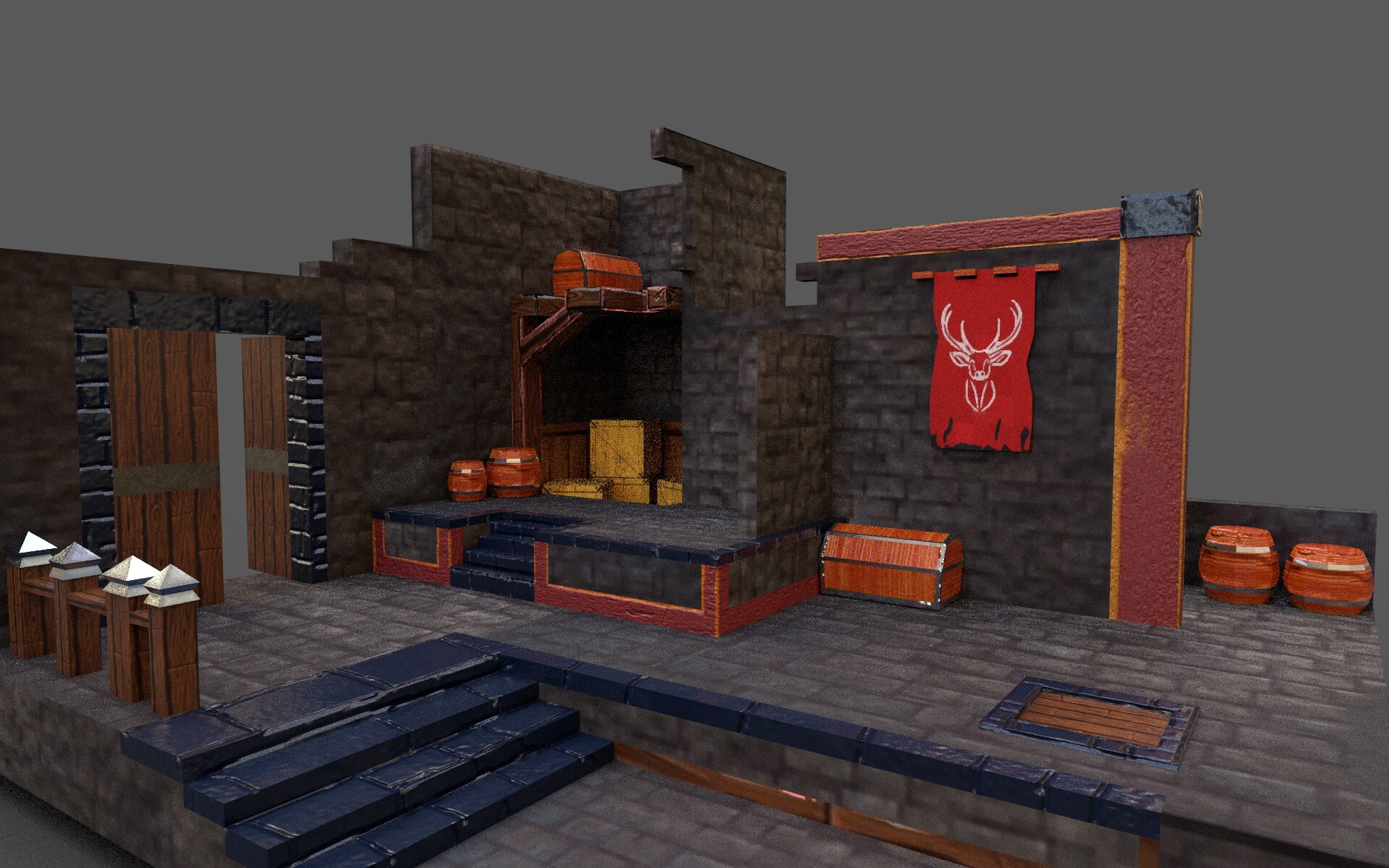 ArtStation - environment modeling