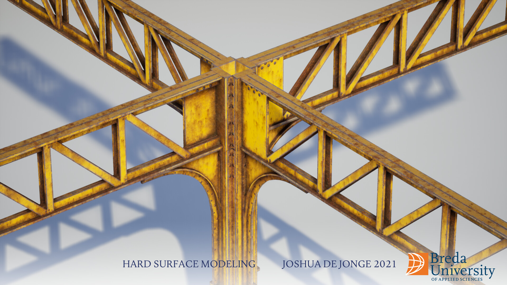 Joshua de Jonge - Hard surface modeling practise