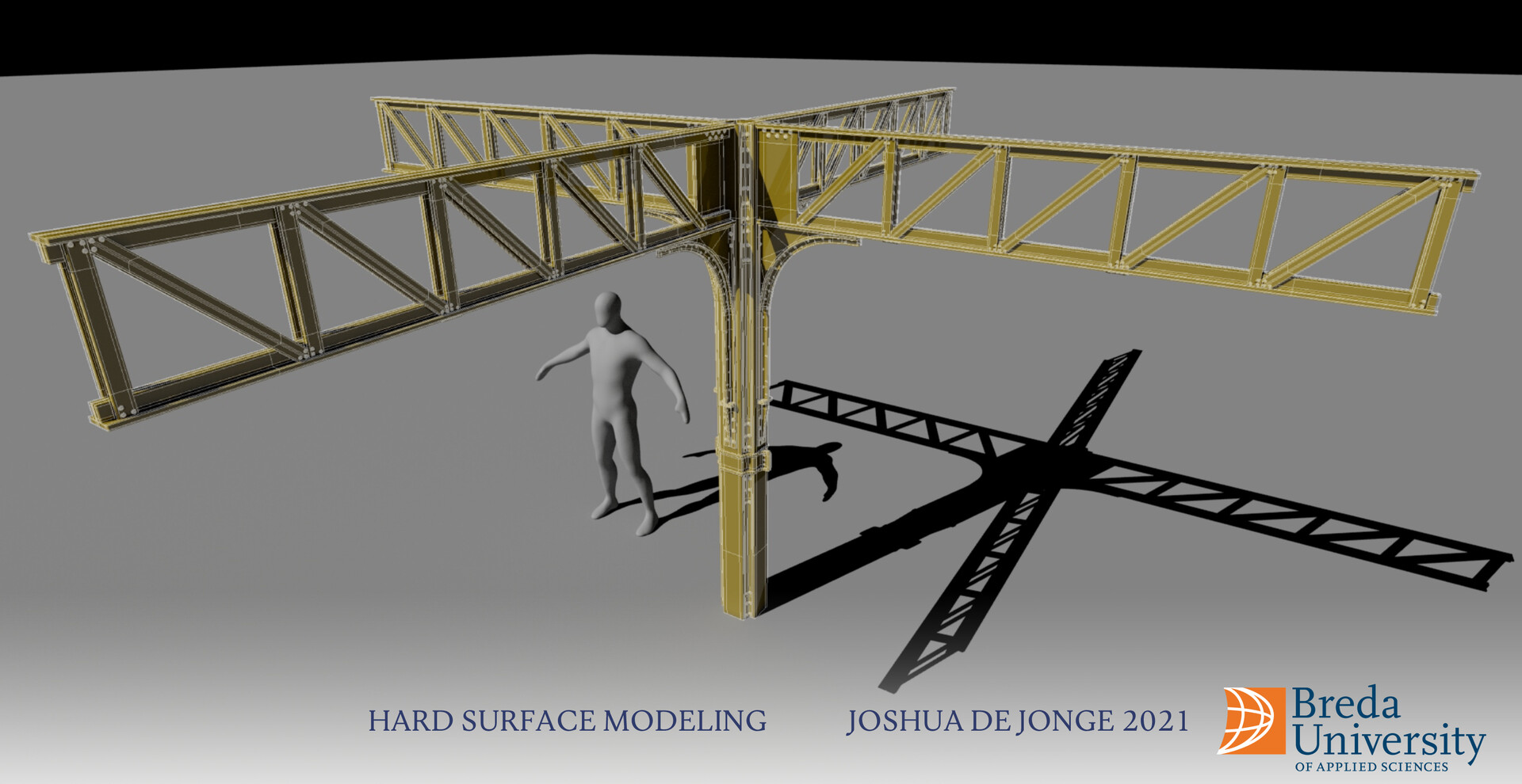 Joshua de Jonge - Hard surface modeling practise