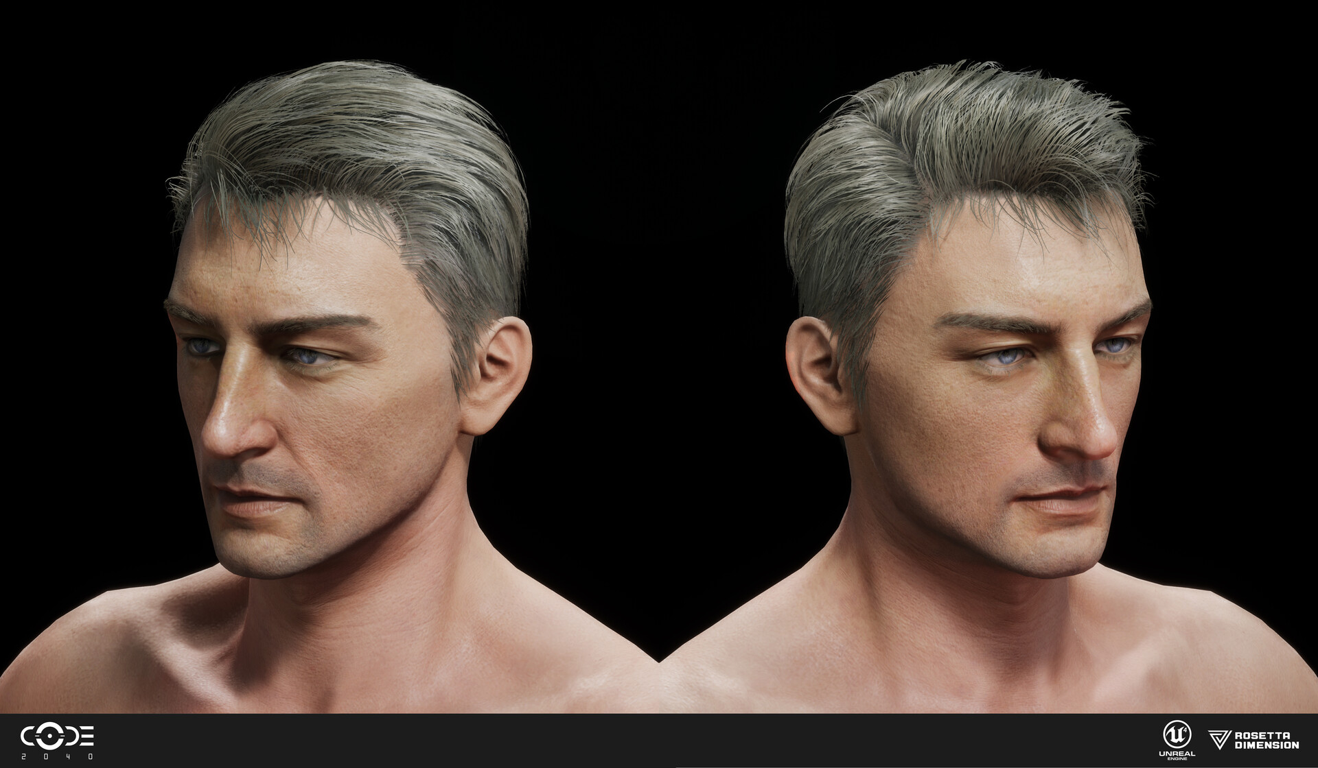 Hui-shan - CODE2040 / Hair Style (Luigi Paolo 路易吉·保羅 髮型變化) (變化版)