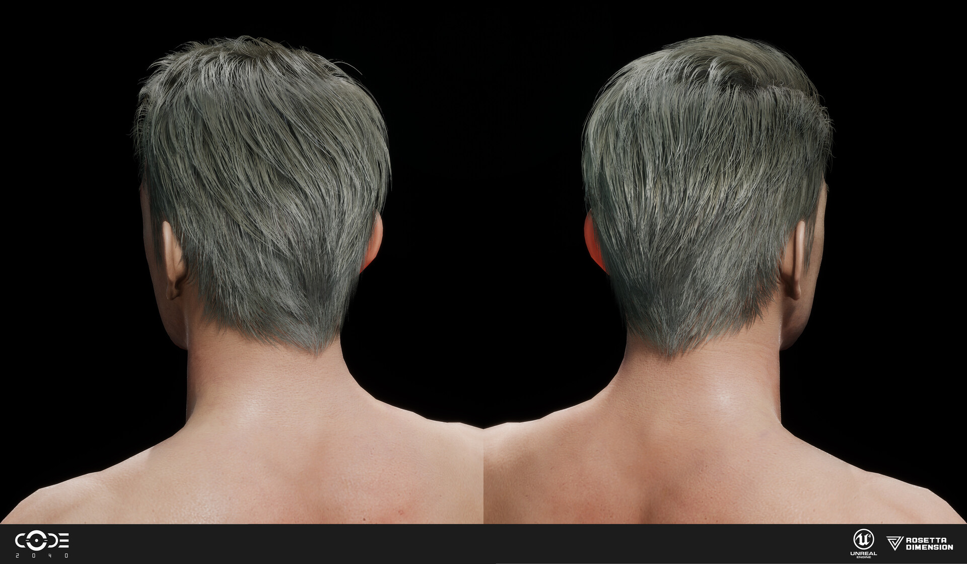 Hui-shan - CODE2040 / Hair Style (Luigi Paolo 路易吉·保羅 髮型變化) (變化版)