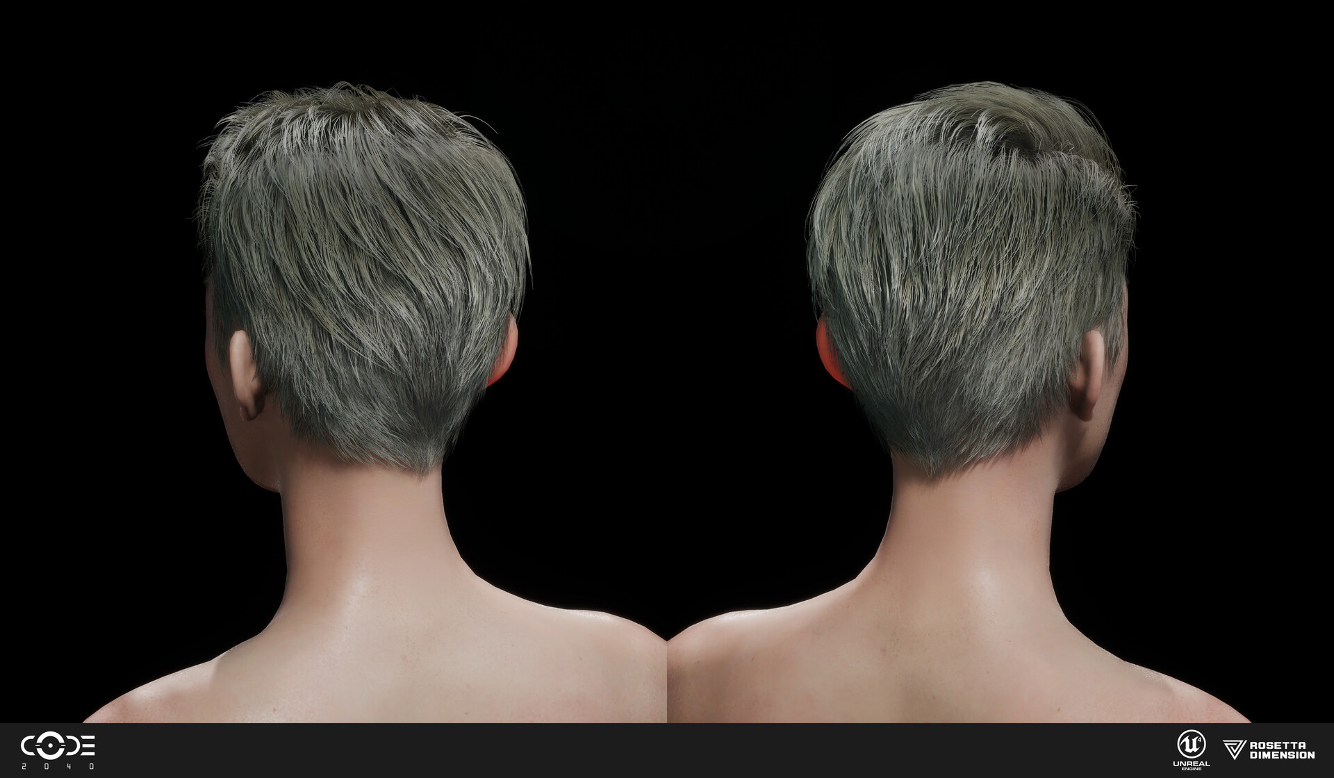 Hui-shan - CODE2040 / Hair Style (Luigi Paolo 路易吉·保羅 髮型變化) (變化版)