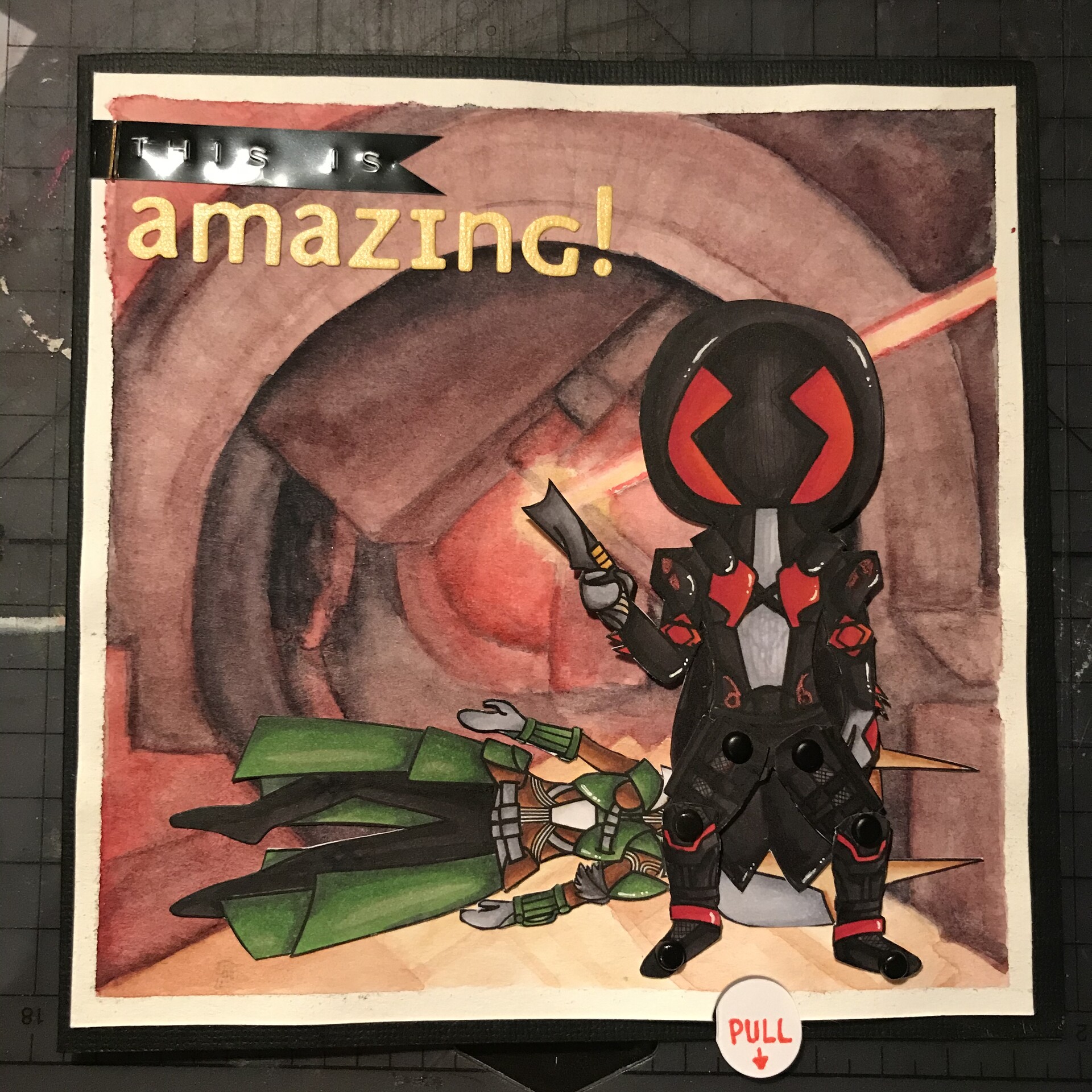 ArtStation - Destiny Birthday Card