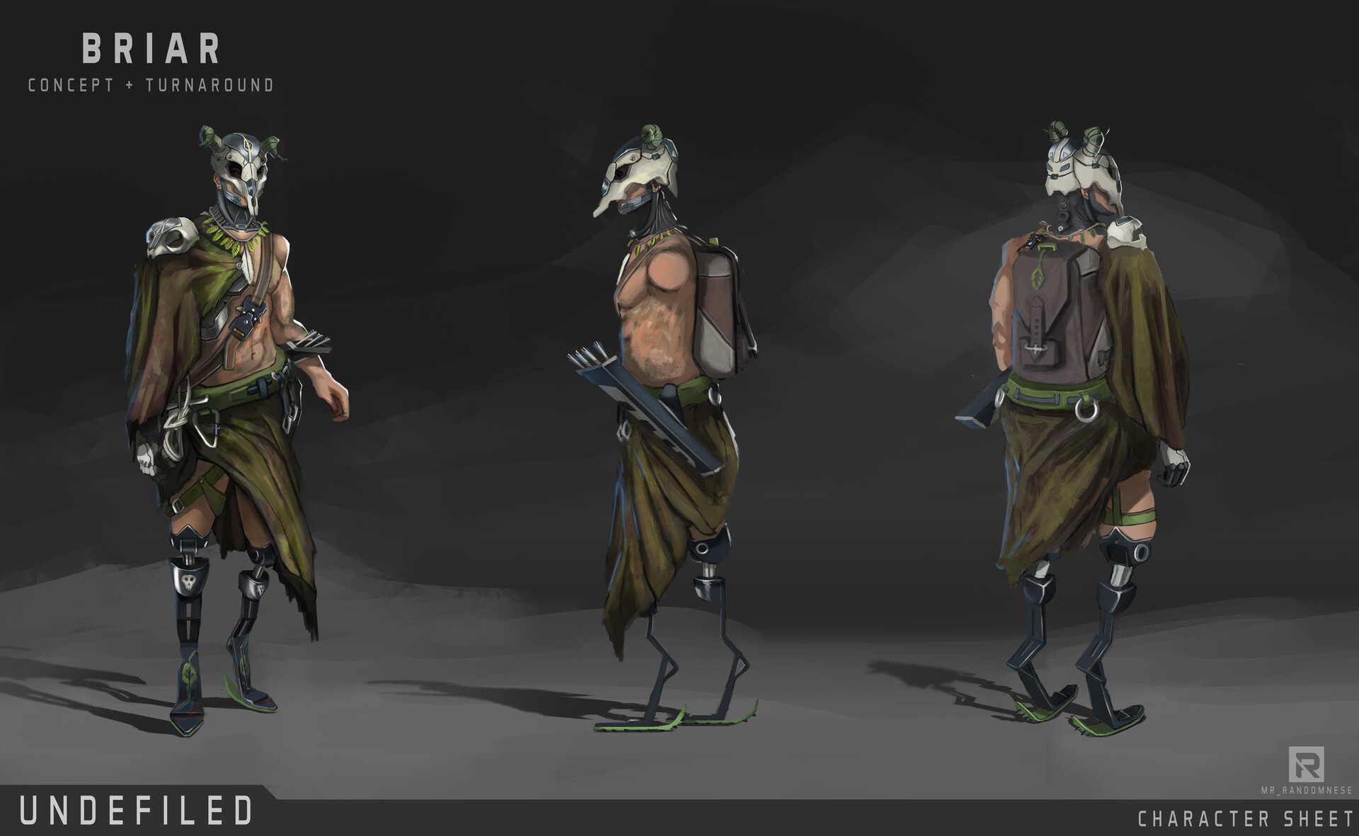ArtStation - UNDEFILED - BRIAR CHARACTER CONCEPT