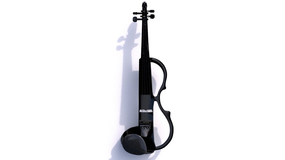 ArtStation - Electric violin 3D Model