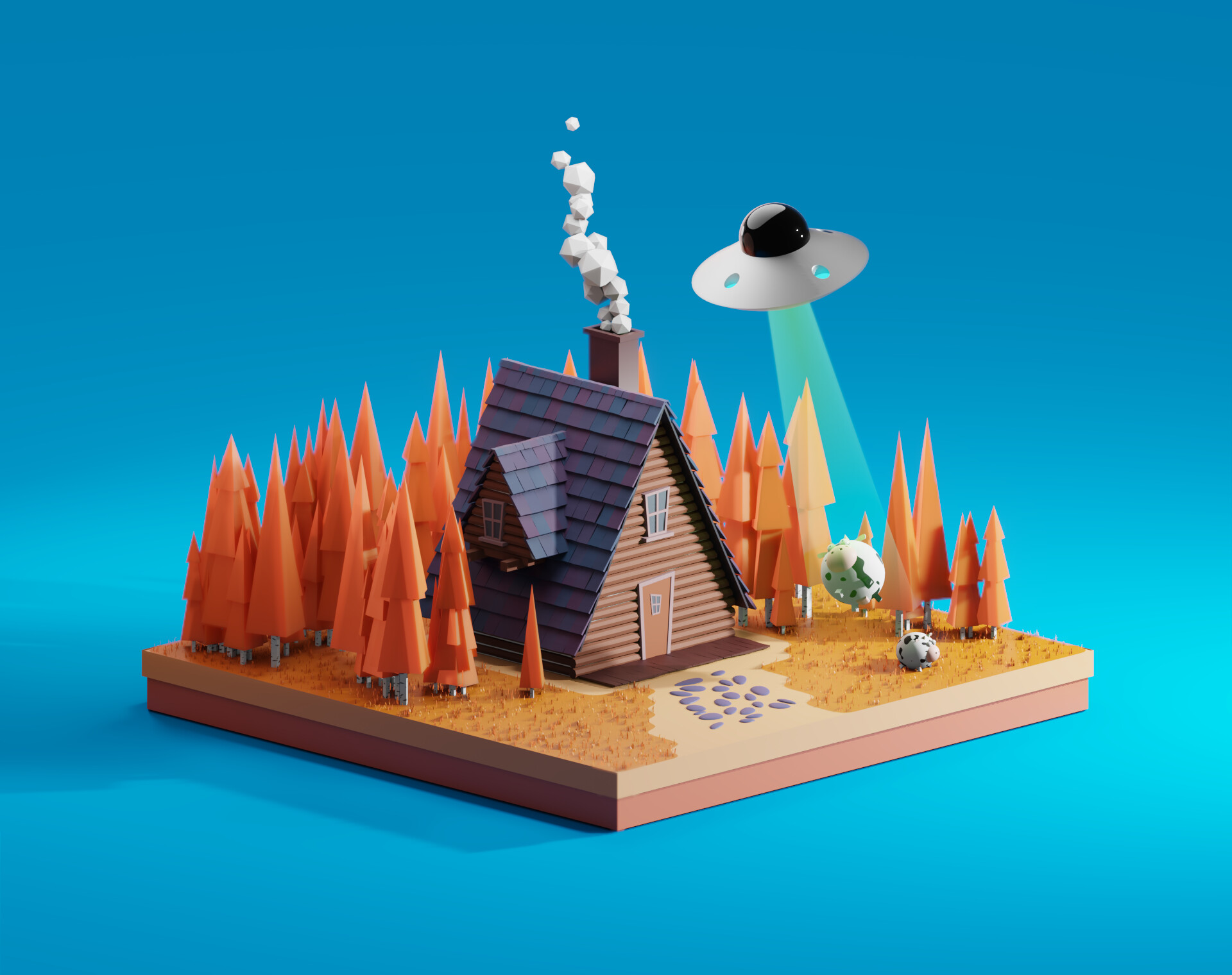 ArtStation - cosmic cow