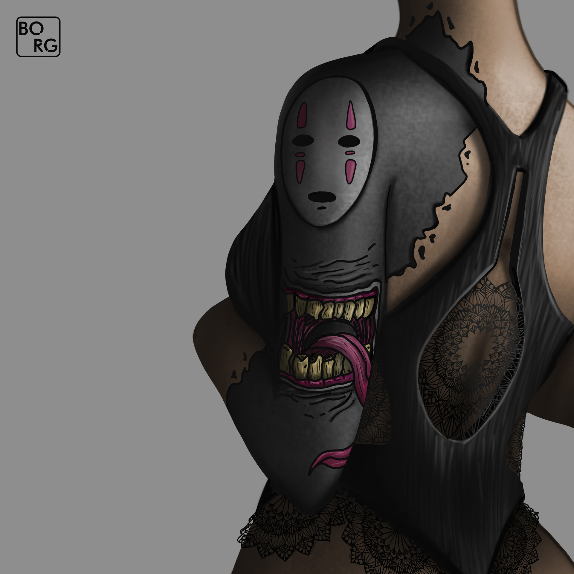 ArtStation - Tatoo sin rostro