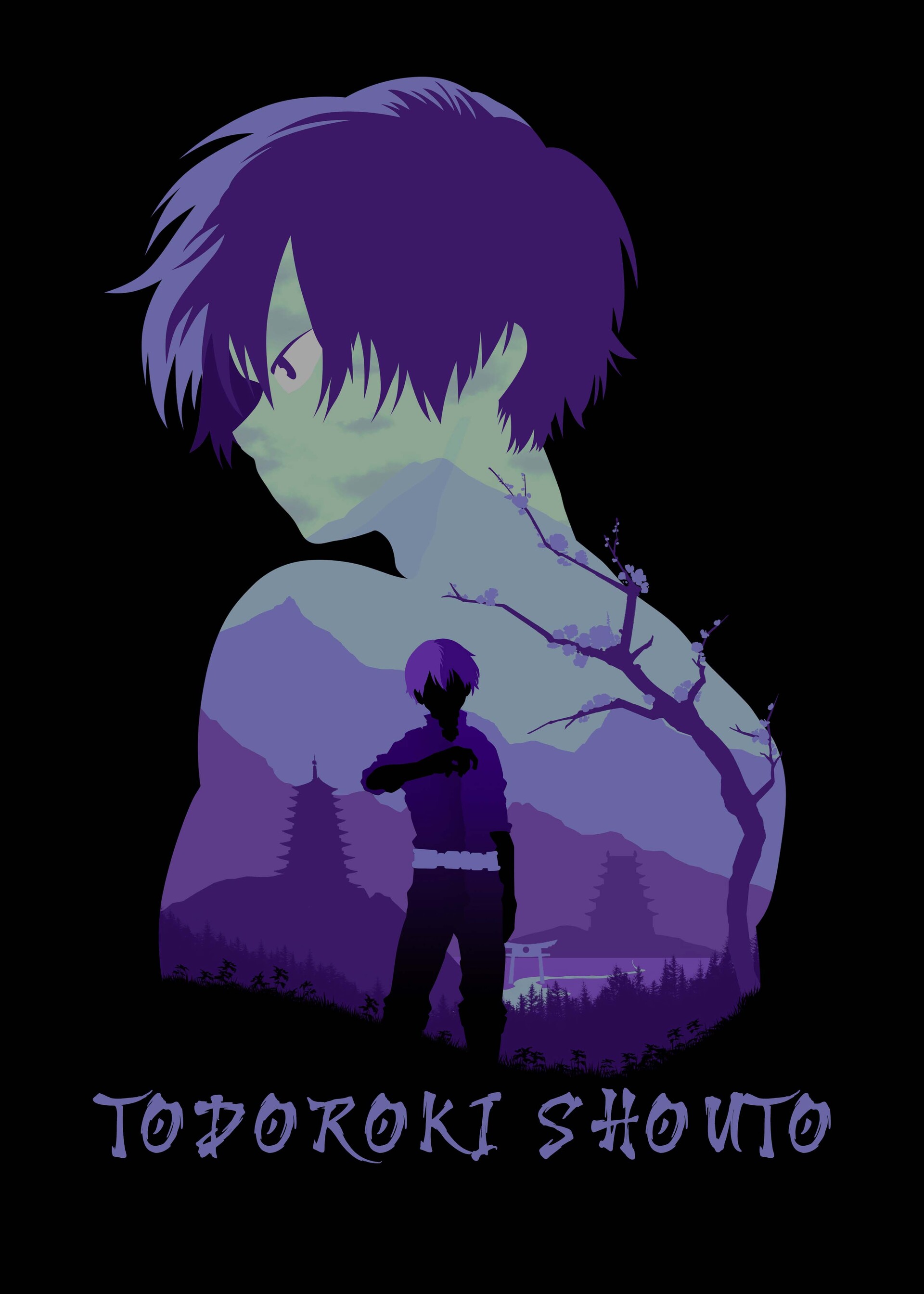 ArtStation - Todoroki My Hero Academia