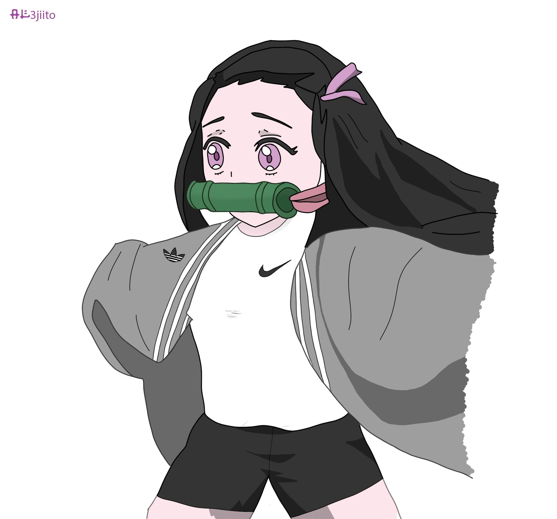 ArtStation - Nezuko mix