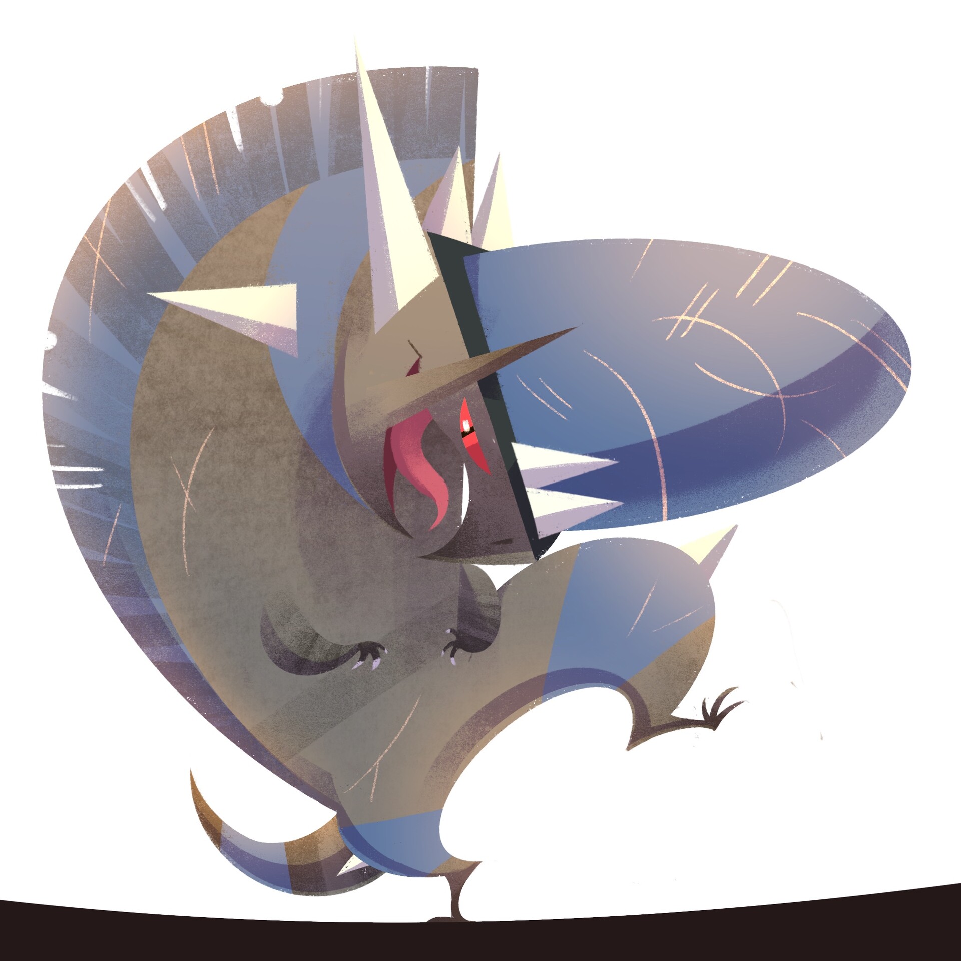 mega rampardos concept