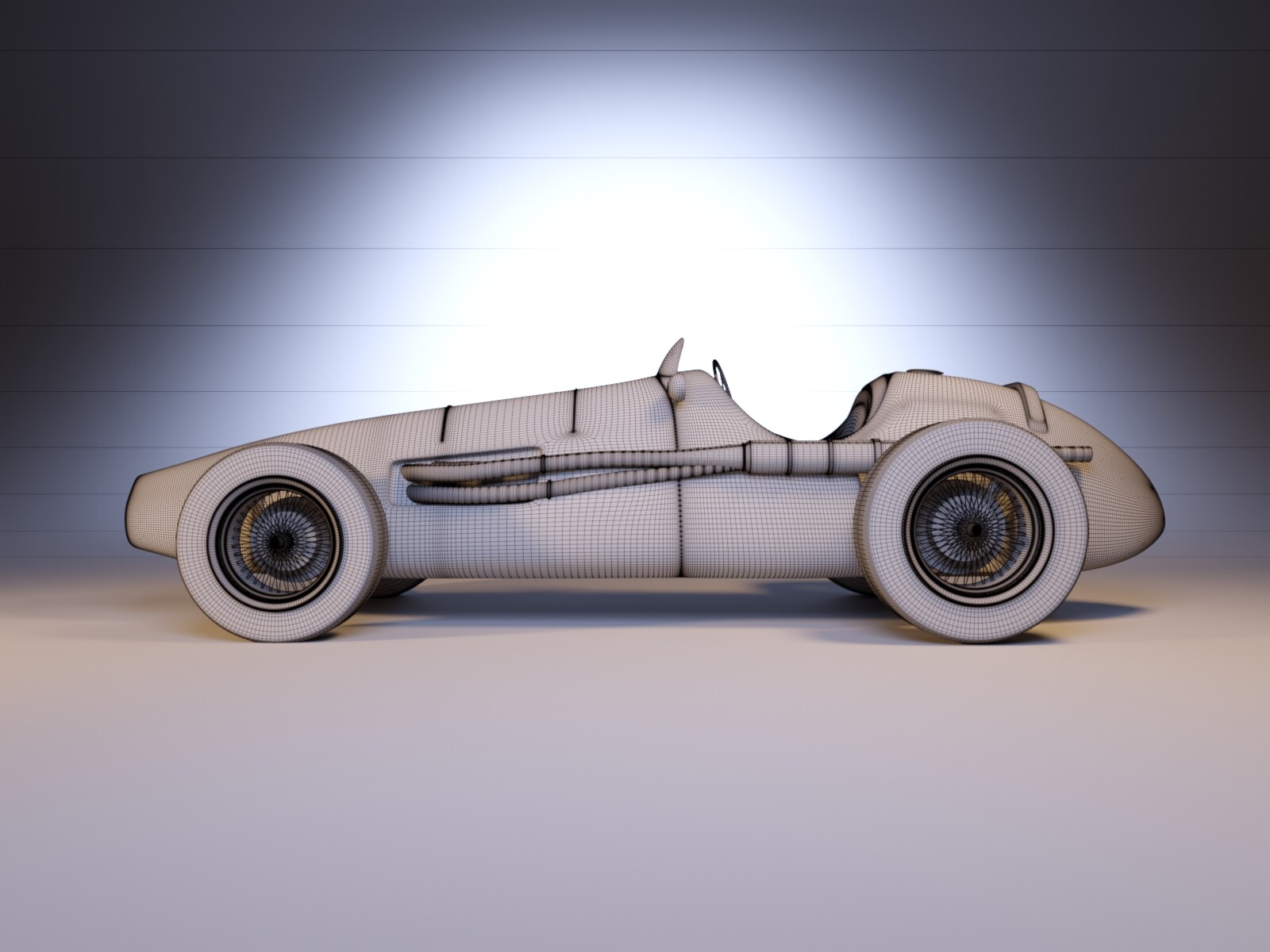 Alexandr Kolesnikov - Racing car of the 40s
