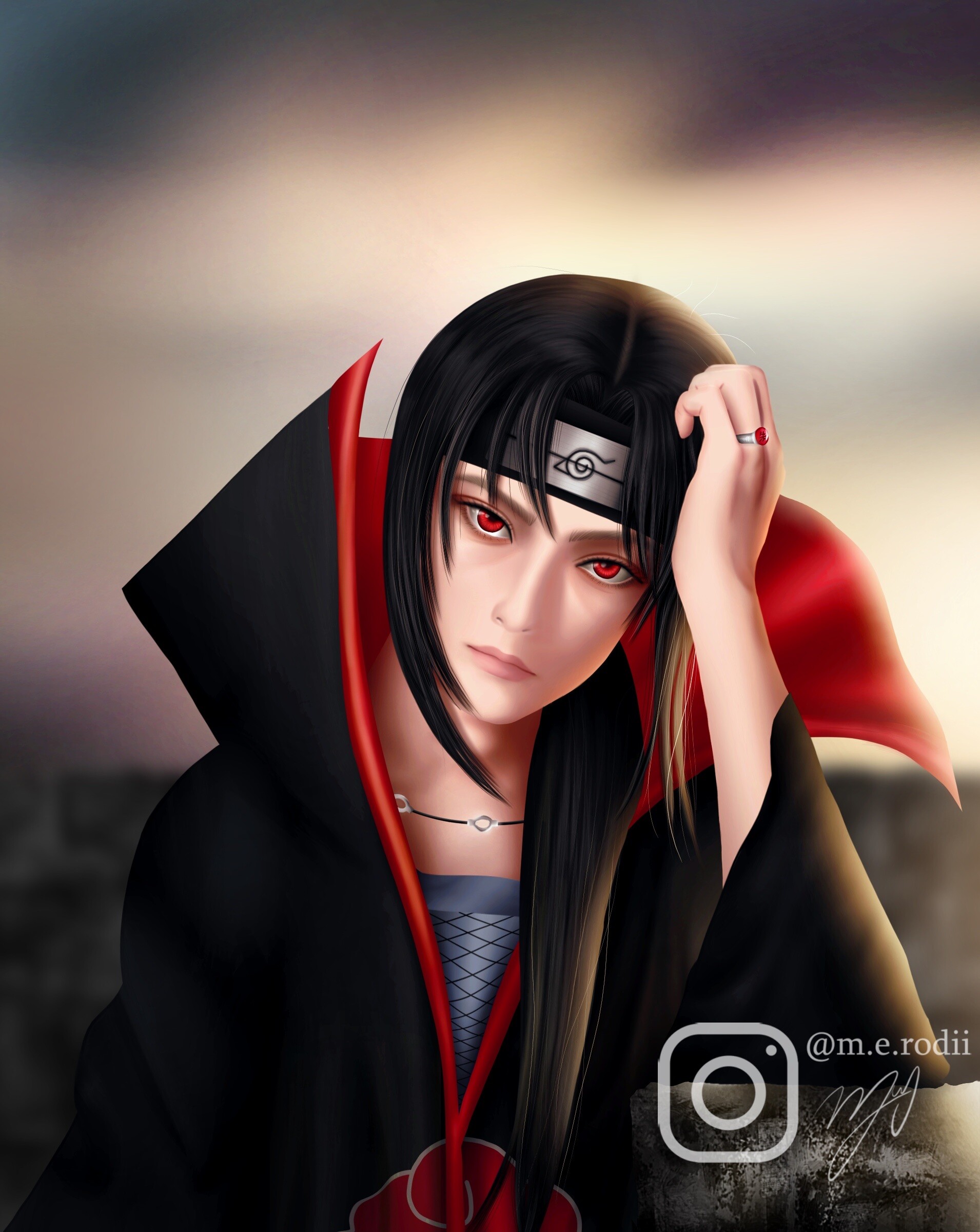ArtStation - Uchiha Itachi