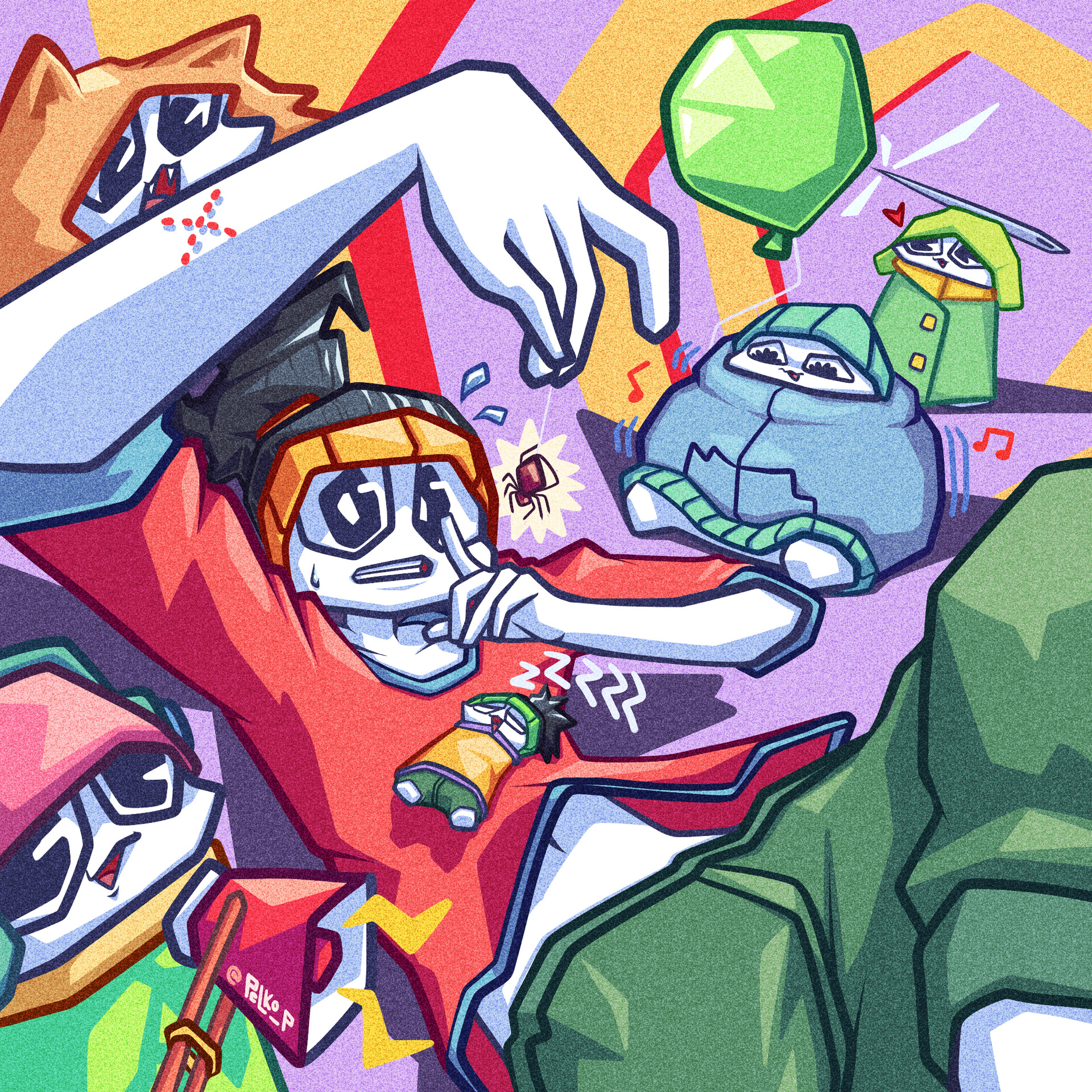 ArtStation - Don't wake Pelko!