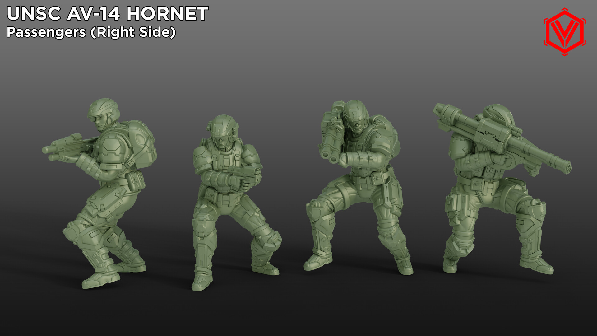 Vincent Colborn - UNSC AV-14 Hornet - 15mm Scale