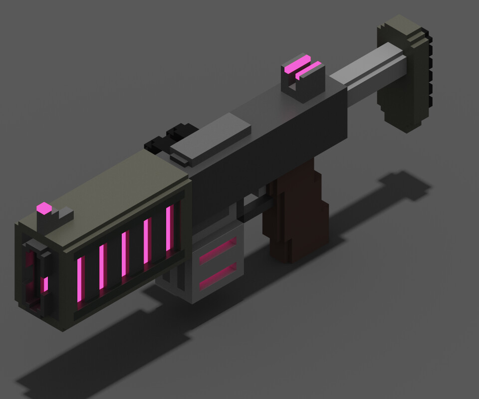 ArtStation - Plasma Blaster