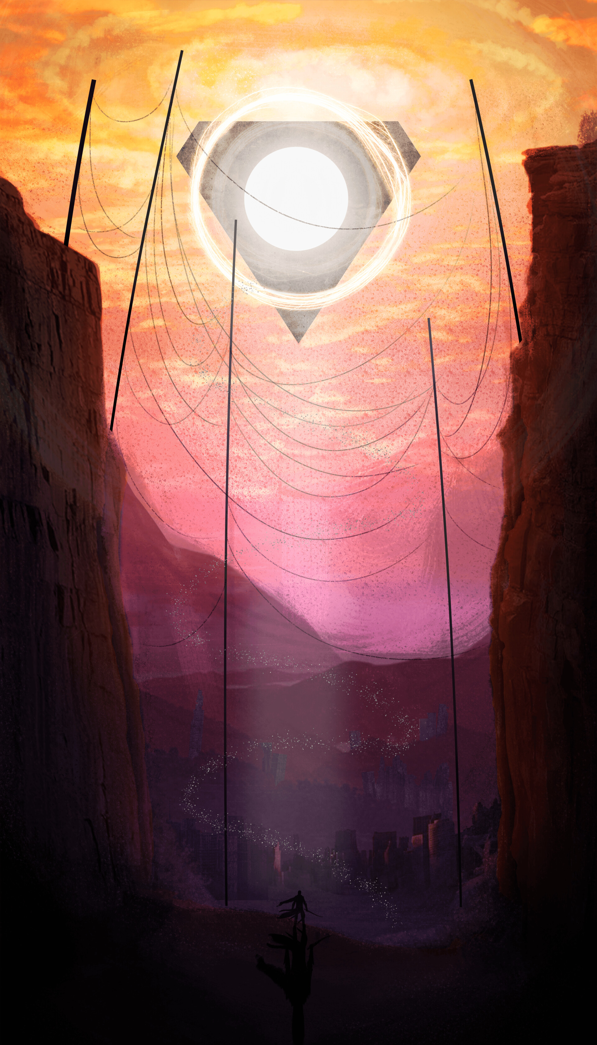 ArtStation - Vertical Composition - Portal Concept