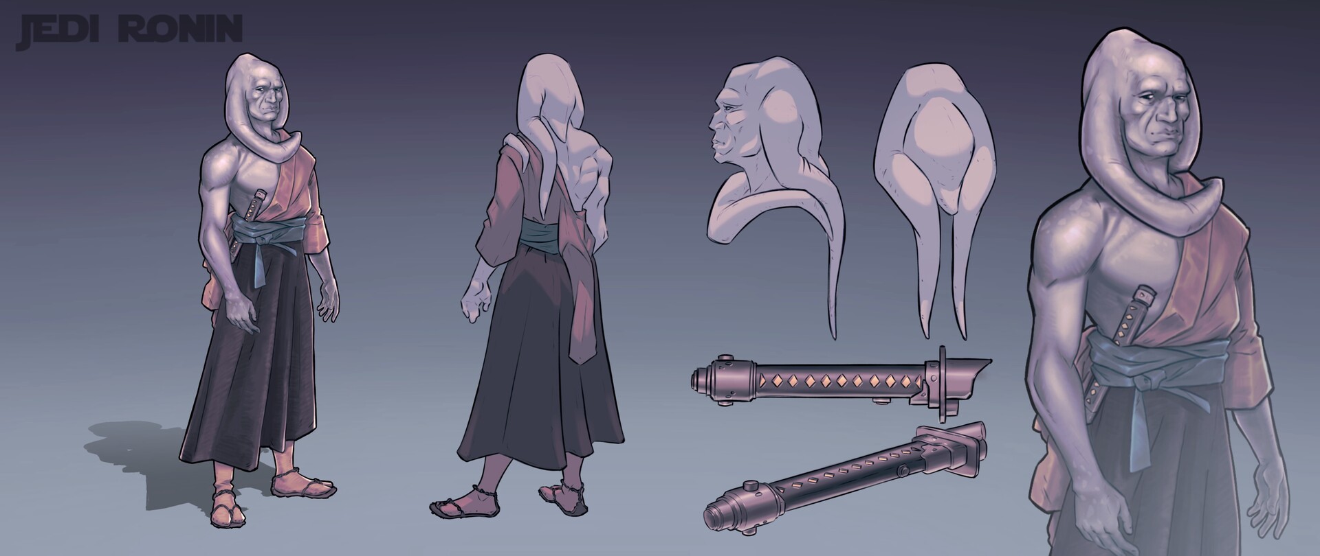 ArtStation - Jedi Rōnin