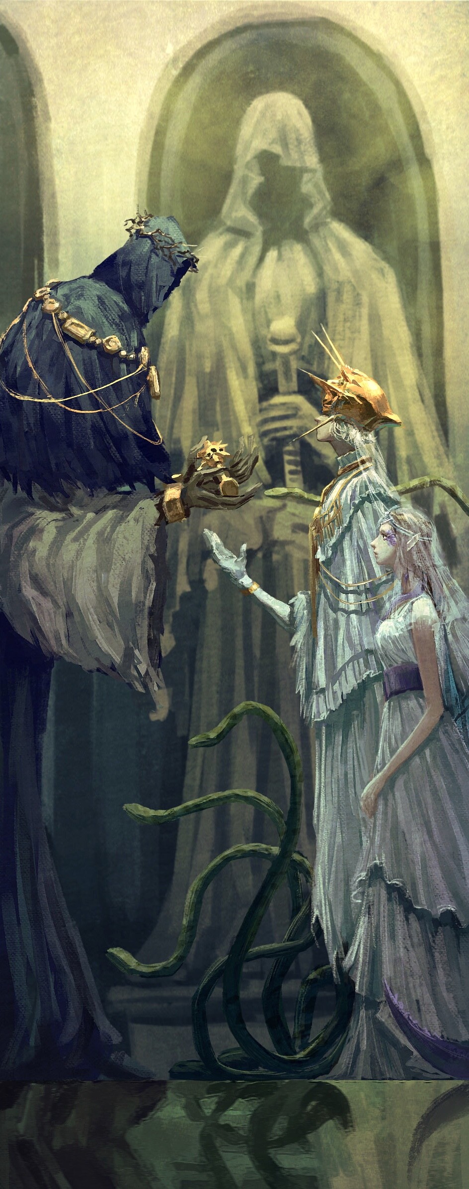 ArtStation - DarkSouls and Hades Fanart