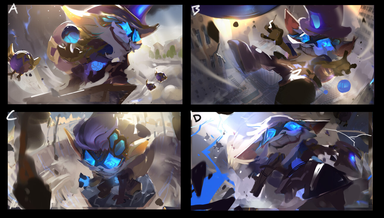 Horace Hsu - Hextech Ziggs Splash Art