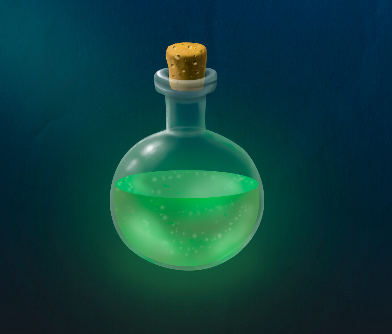 Daria Shtefan - Potion bottle