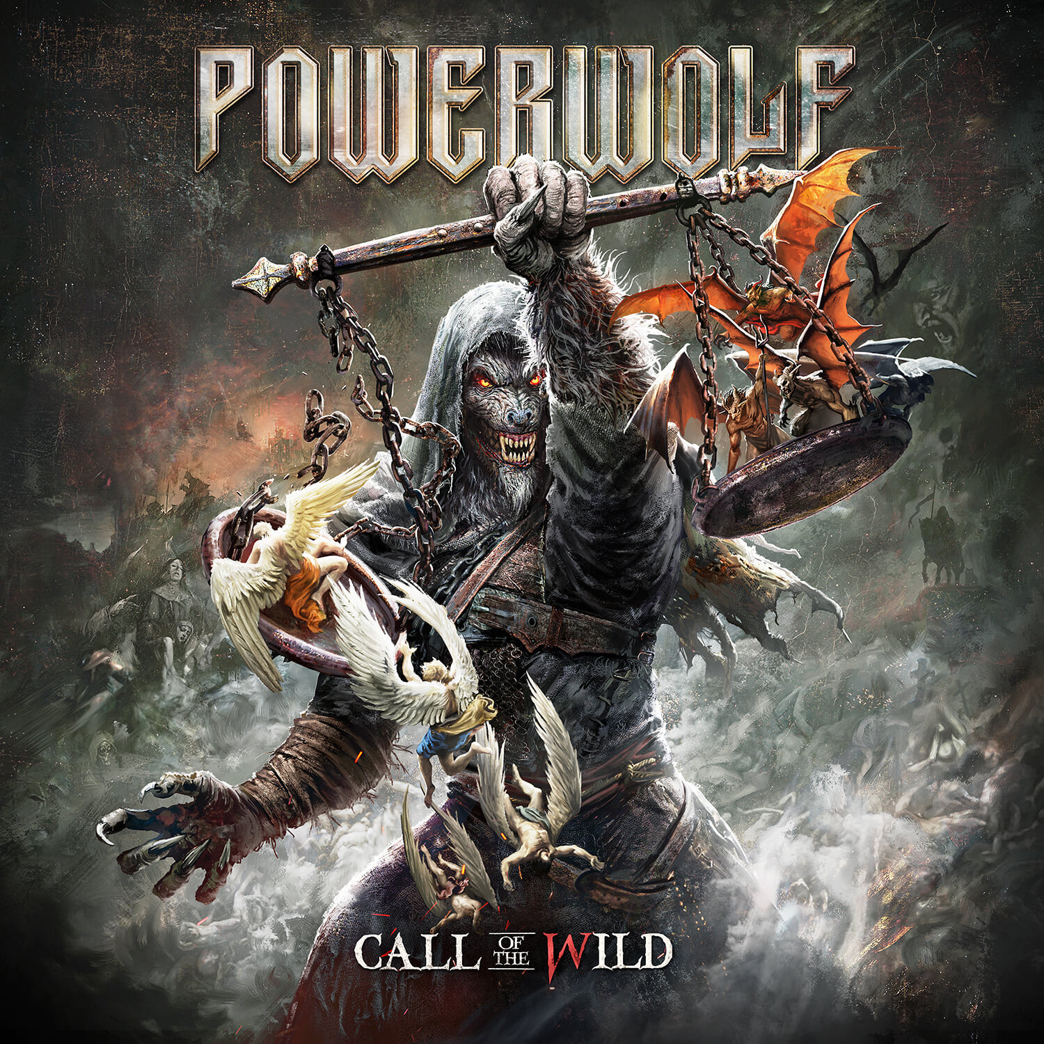 ArtStation - POWERWOLF - Call of the Wild - cover artwork