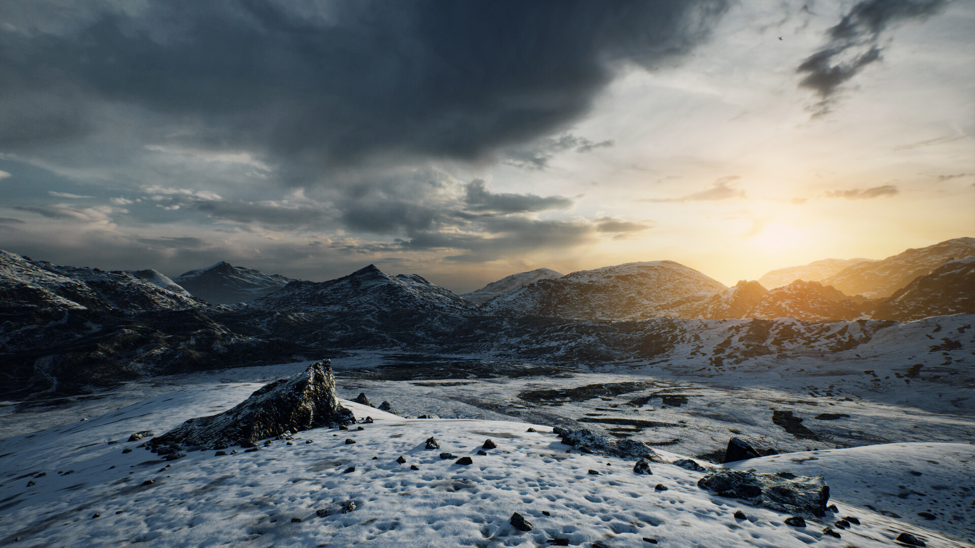 ArtStation - Brushify - Mountains Pack (2021 Update) [UE4 Landscape]