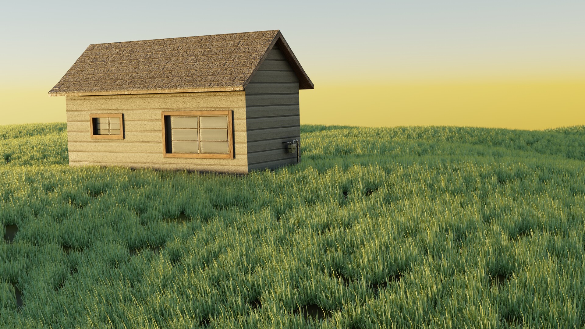 ArtStation - Created a simple Landscape