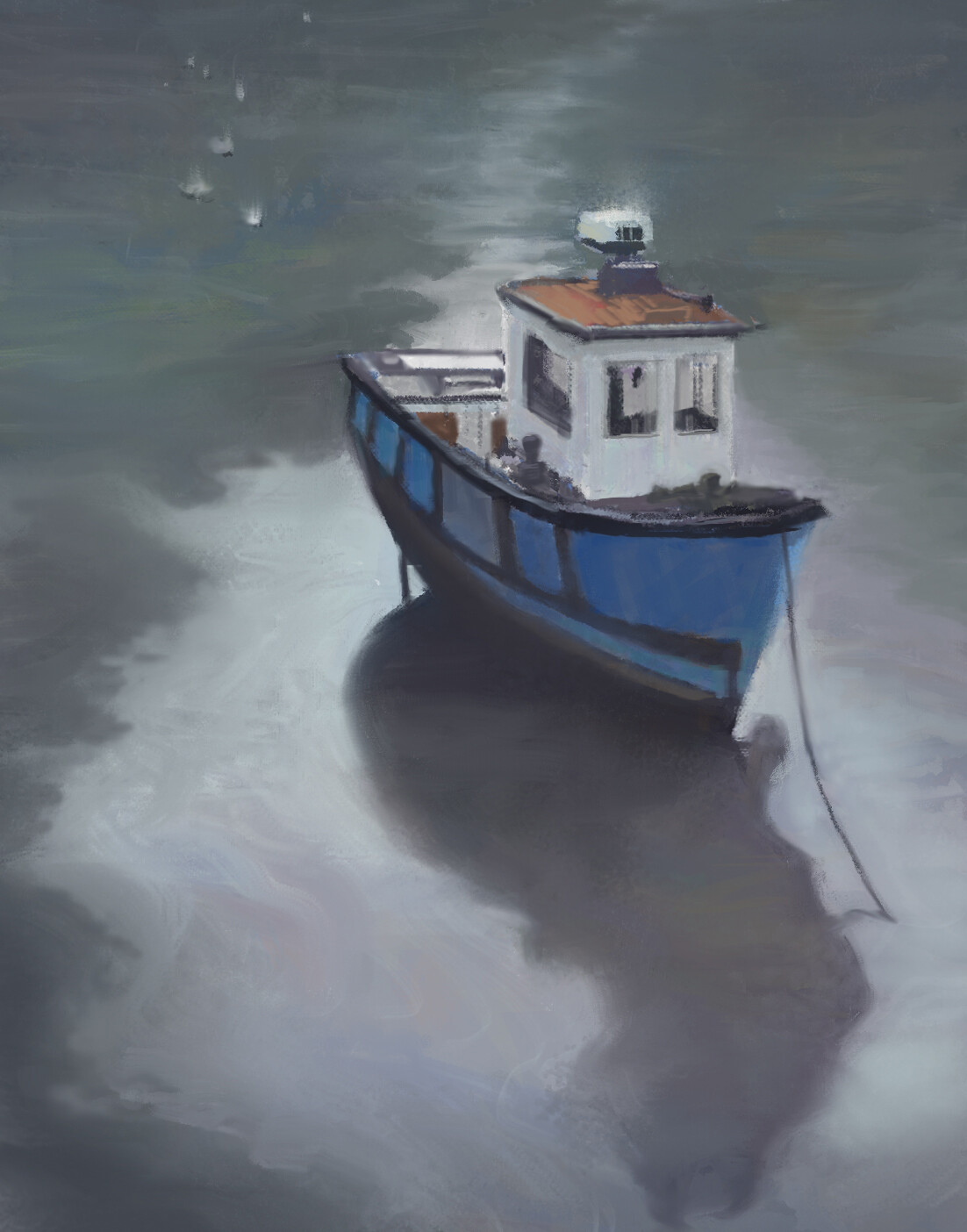 ArtStation - Boat study