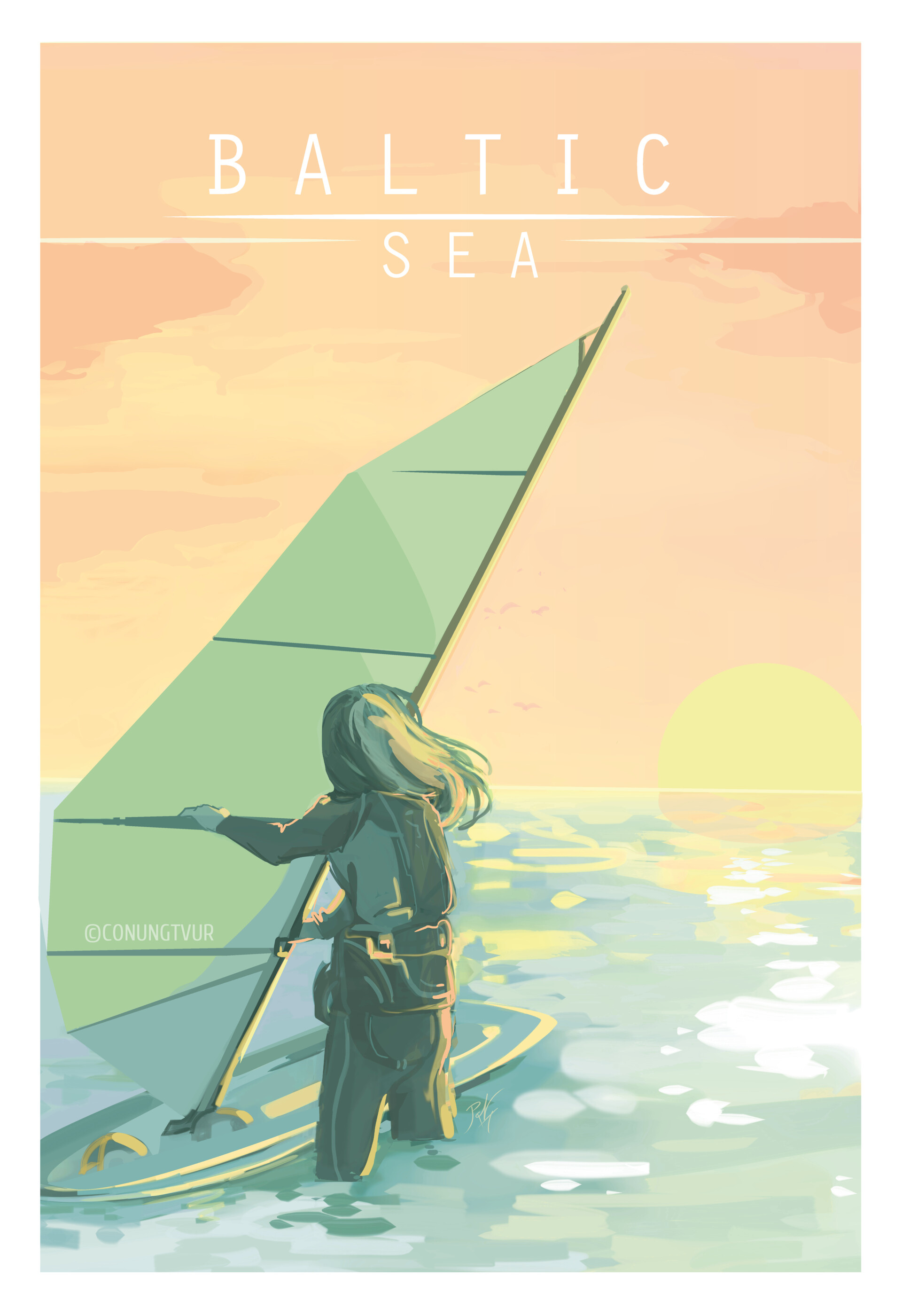 ArtStation - Baltic Sea Poster