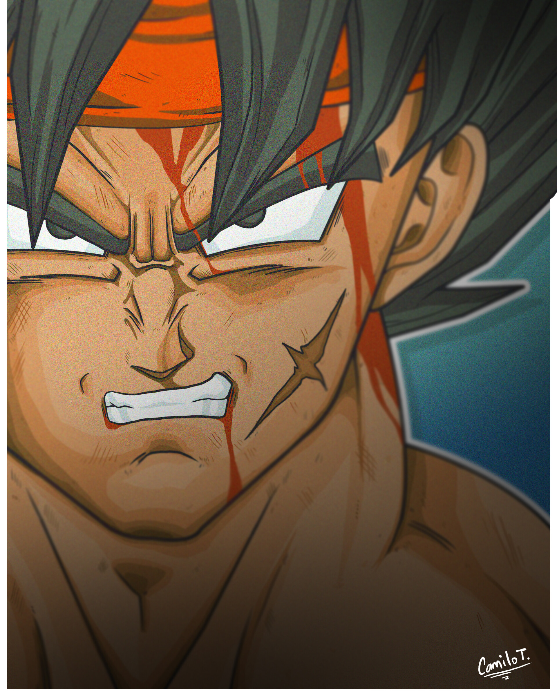 ArtStation - BARDOCK / Dragon ball Z