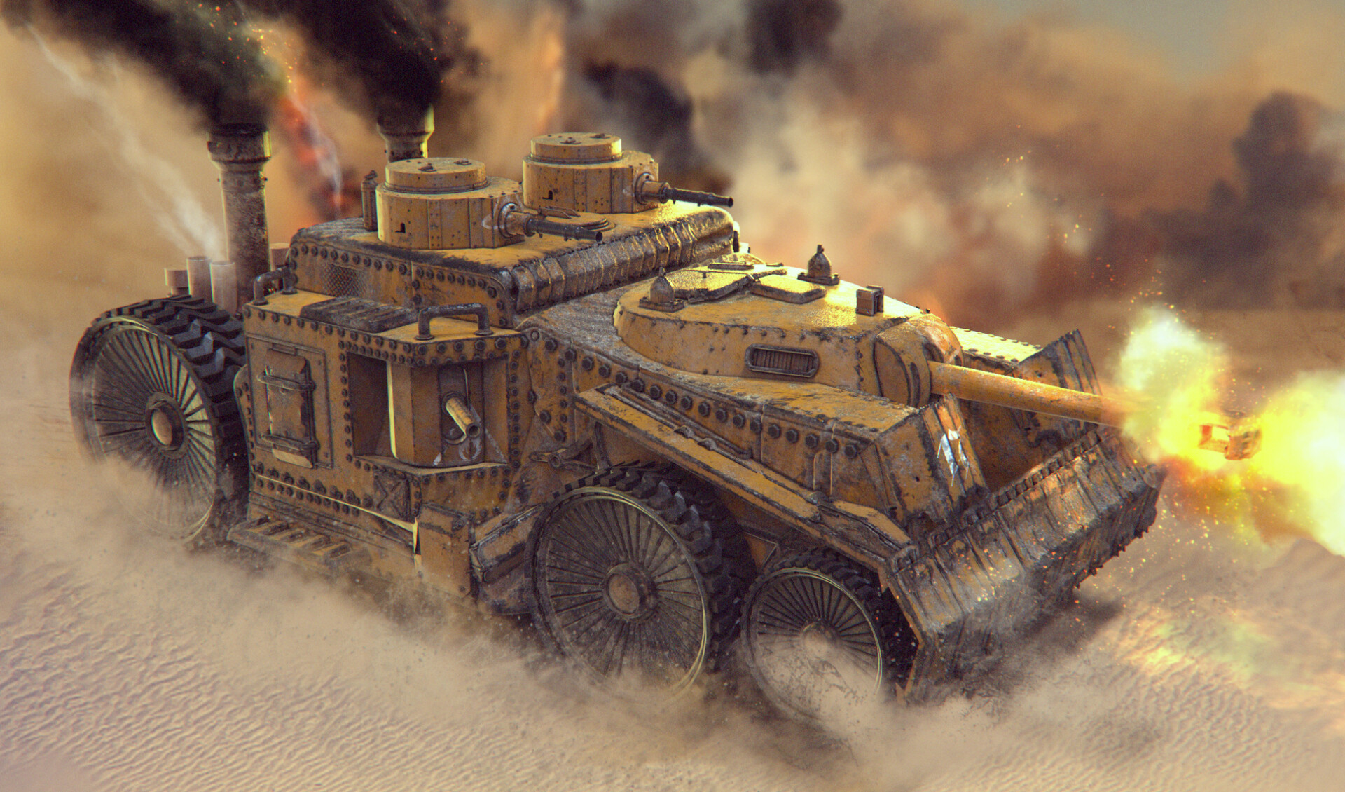 ArtStation - Dieselpunk load 2